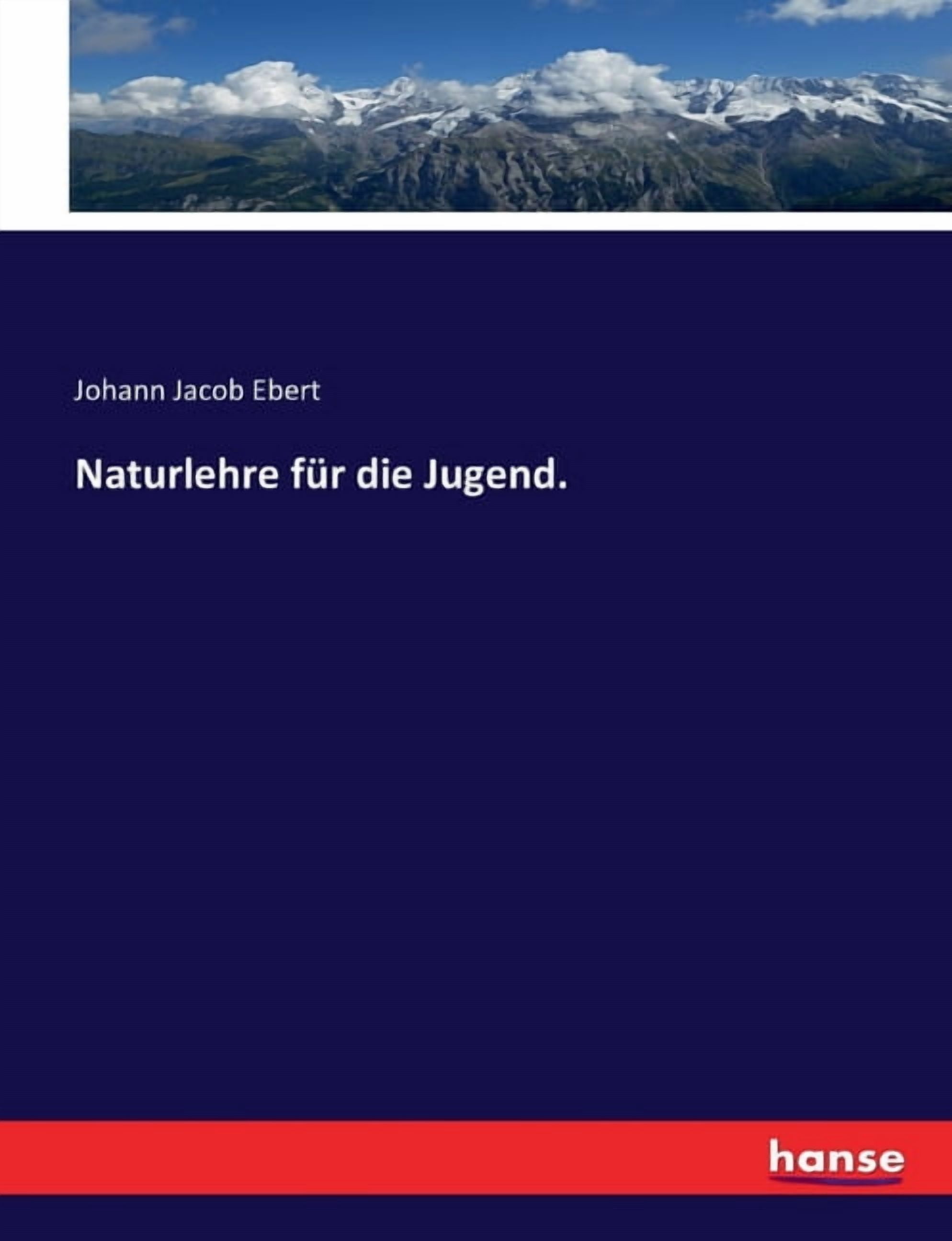 Johann Jacob Ebert Books - Walmart.com