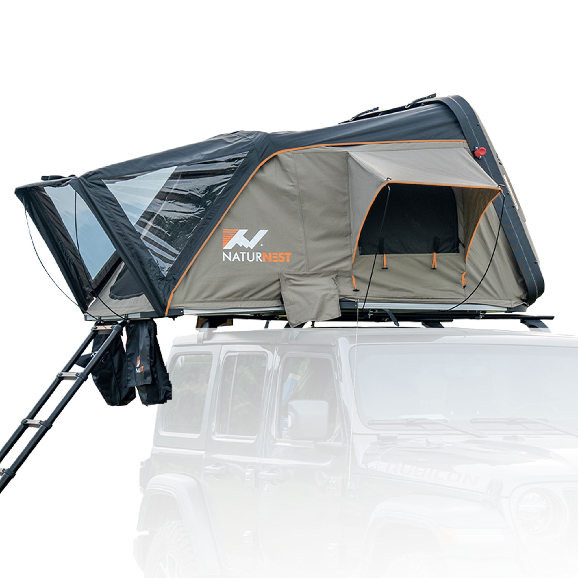 Naturnest Premium Weatherproof 2-3 Person Rooftop Tent with Adjustable ...