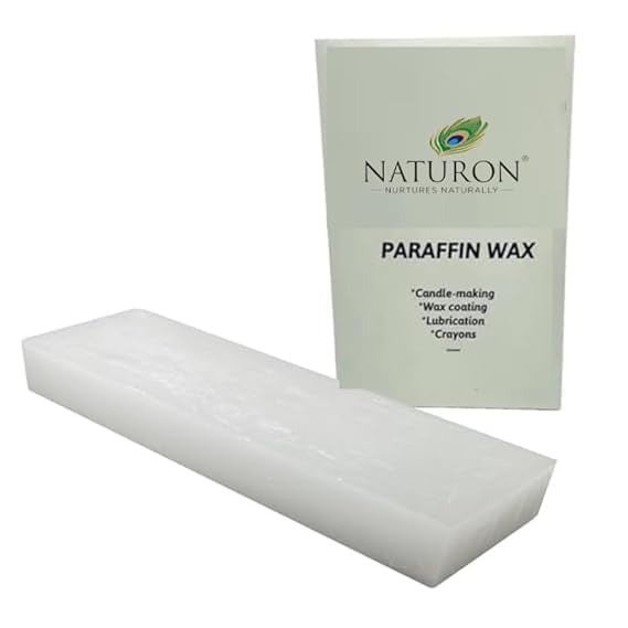 Naturon Paraffin Wax Block Refined for Candle Making DIY Multipurpose 1 ...