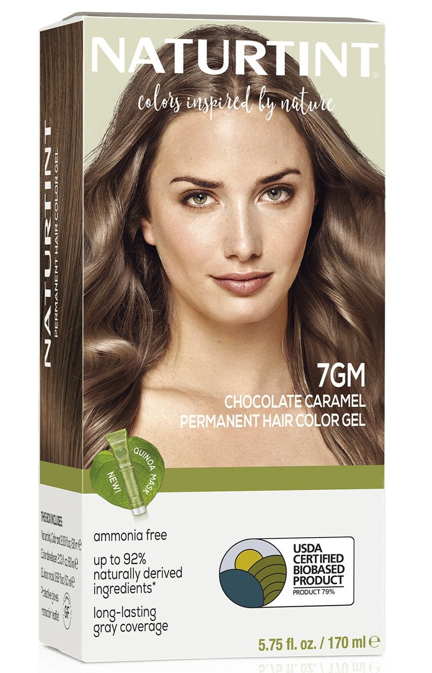 Naturtint Permanent Hair Color - 7GM Chocolate Caramel with Plant ...