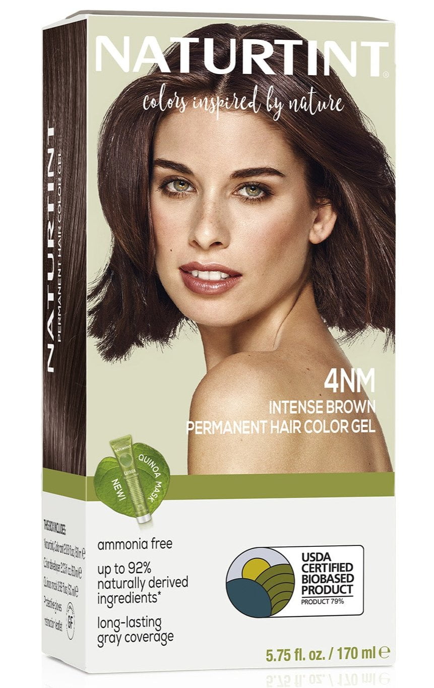Naturtint 4NM Intense Brown Permanent Hair Color, 1 Pack (Packaging May Vary) - Walmart.com