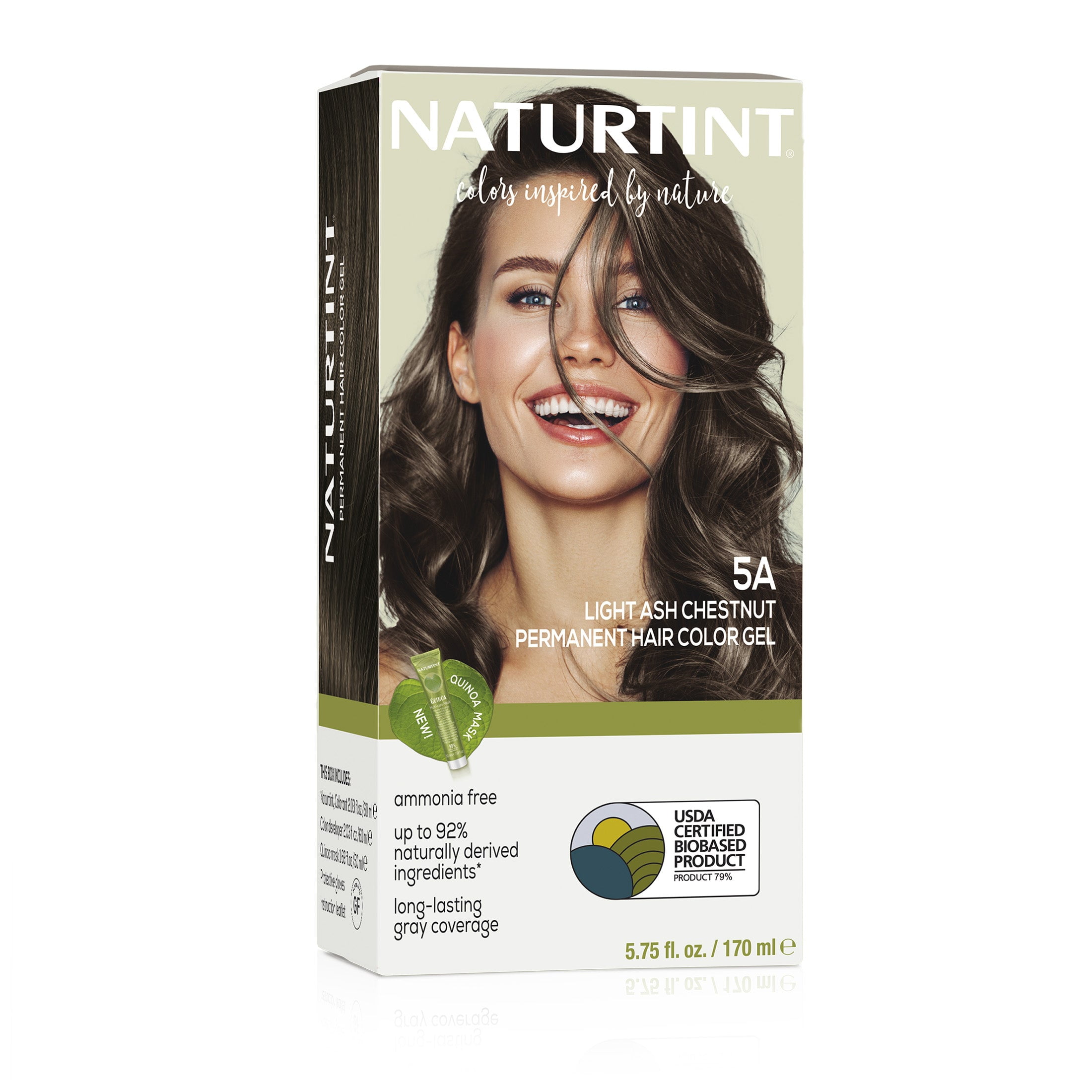 Naturtint Permanent Hair Color 5A Light Ash Chestnut - Walmart.com