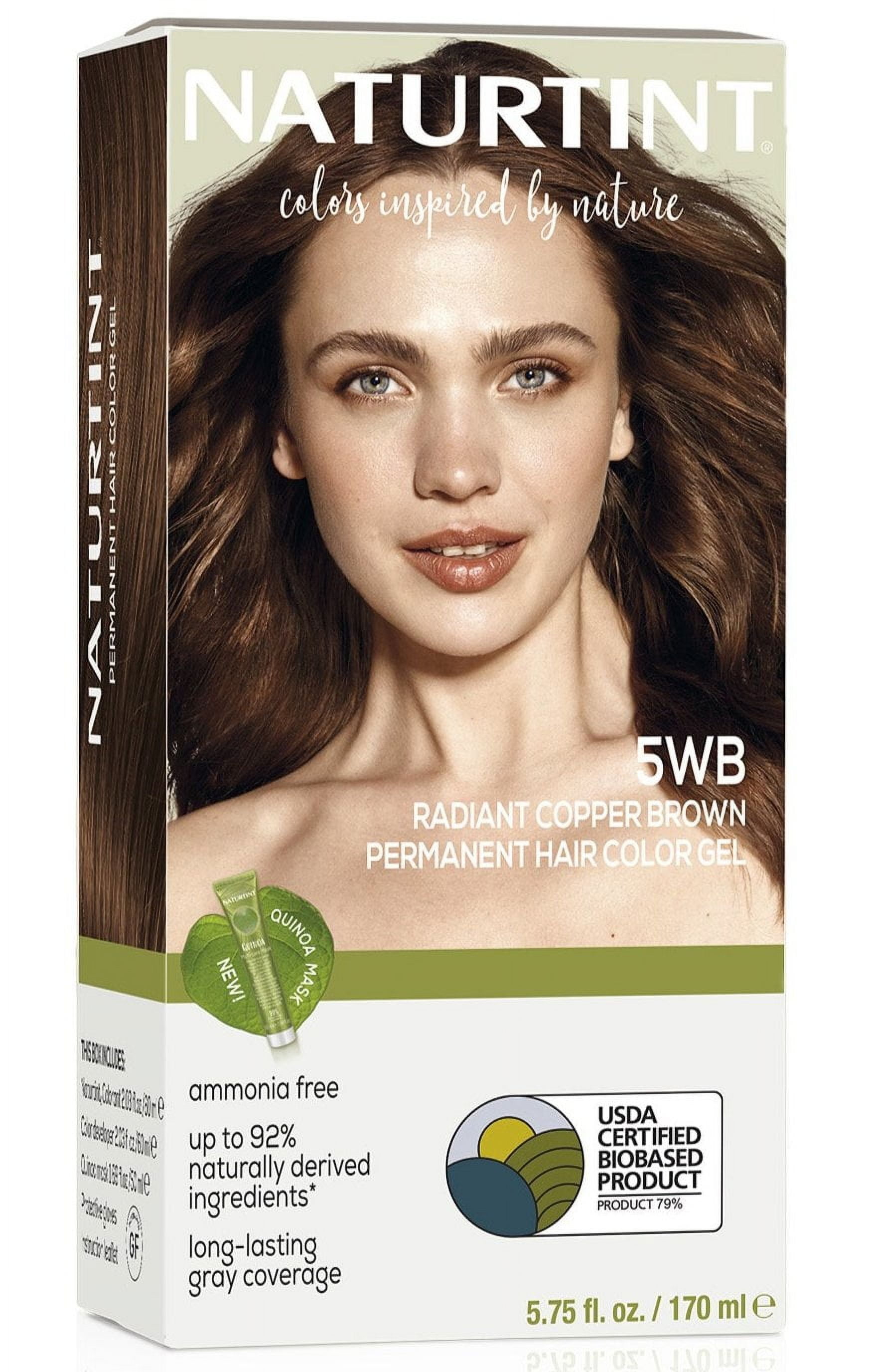 Naturtint 5WB Radiant Copper Brown Permanent Hair Color, 1 Pack ...
