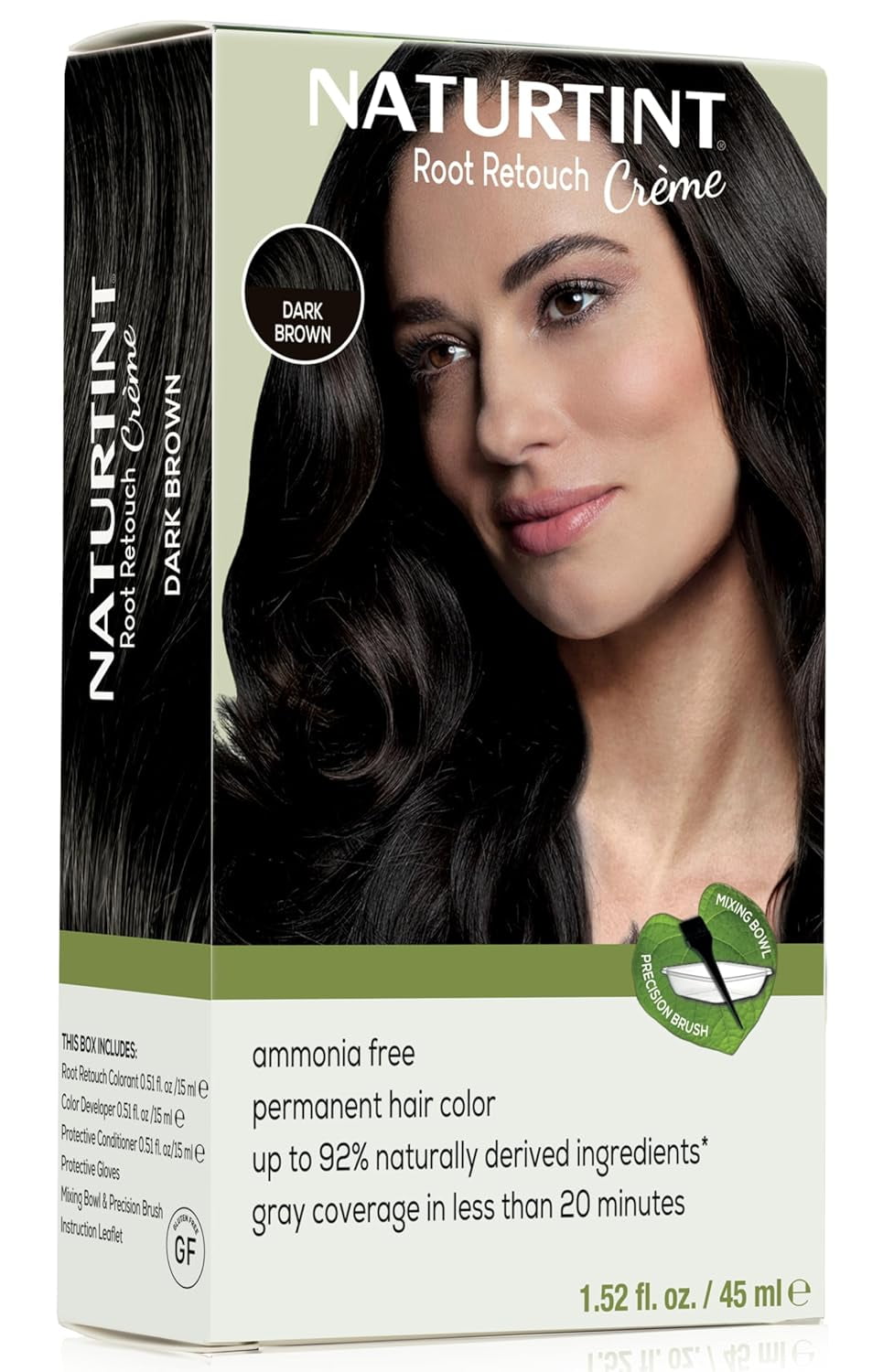 Naturtint Root Retouch Creme 3N Dark Brown Hair Color Kit, 1.52 Oz, 6 Pack - Walmart.com
