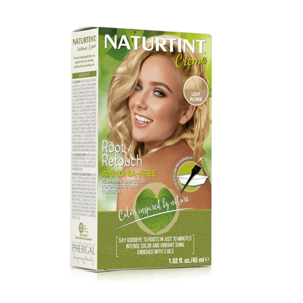 Naturtint Root Retouch Creme 9N Light Blonde Hair Color Kit, 1.52 Oz, 2 ...