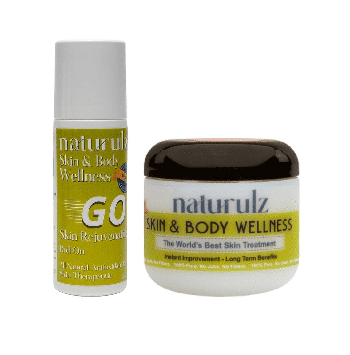 Naturulz Skin & Body Wellness Jar/GO Roll on - Walmart.com