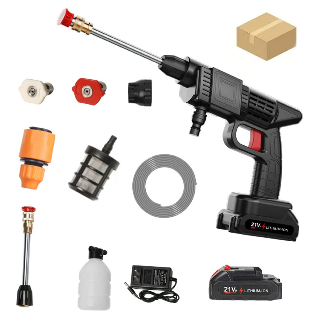 Naudhenm 350 Psi 2 Gpm Battery-Powered Pressure Washer with Quick ...