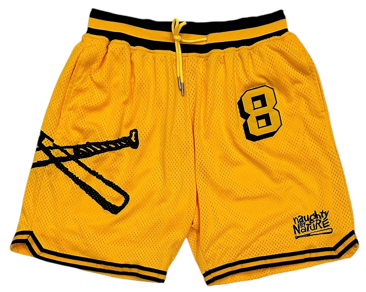 Naughty By Nature #8 Kobe Bryant Men's Headgear Classics Mesh ...