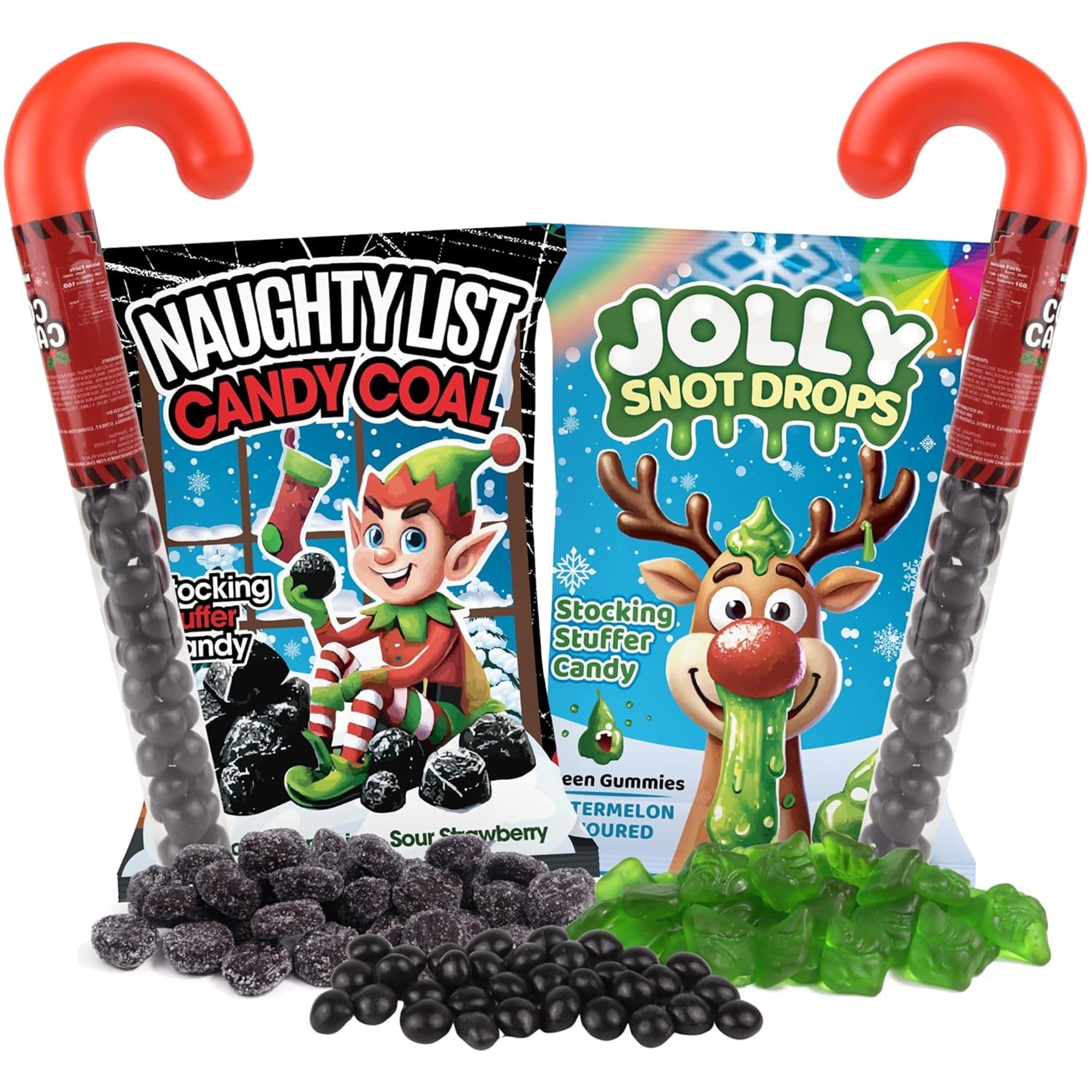 Sweetzo, Naughty List Candy Set, 4 Items, Christmas Stocking Stuffers ...
