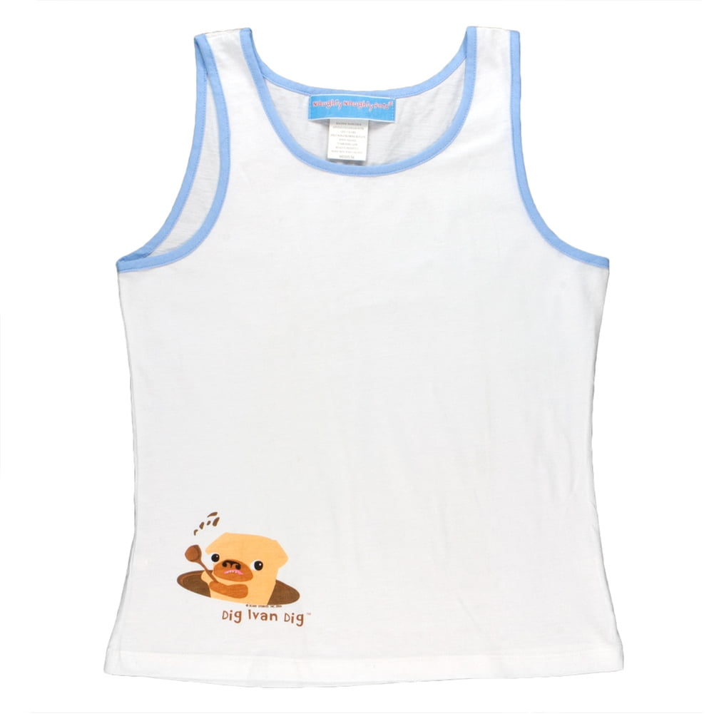 Naughty Pets - Dig Ivan Juniors Sleep Tank Top - Small - Walmart.com
