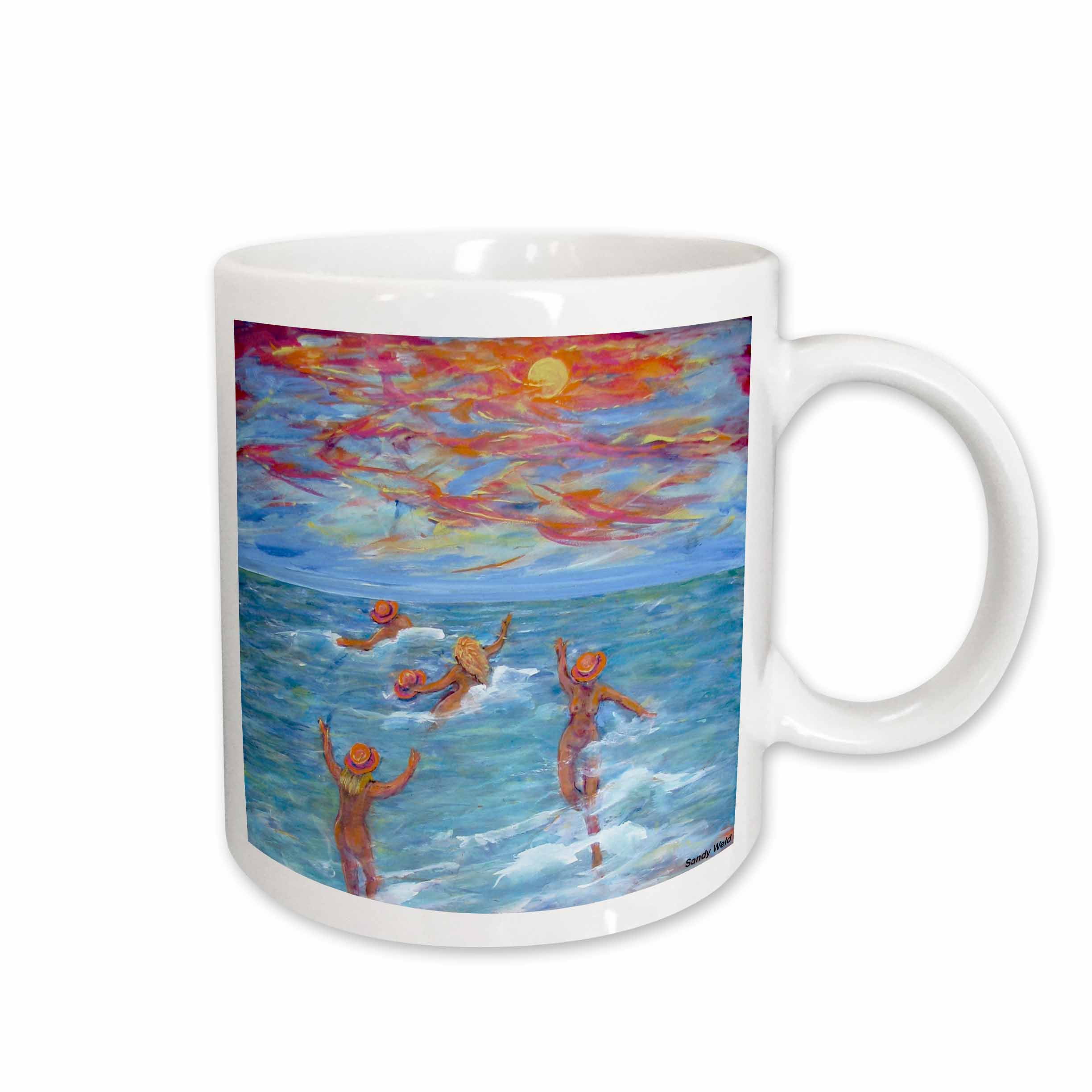 Naughty Seaside Girls, skinny - dipping wearing hats 15oz Mug mug-66360-2 - Walmart.com