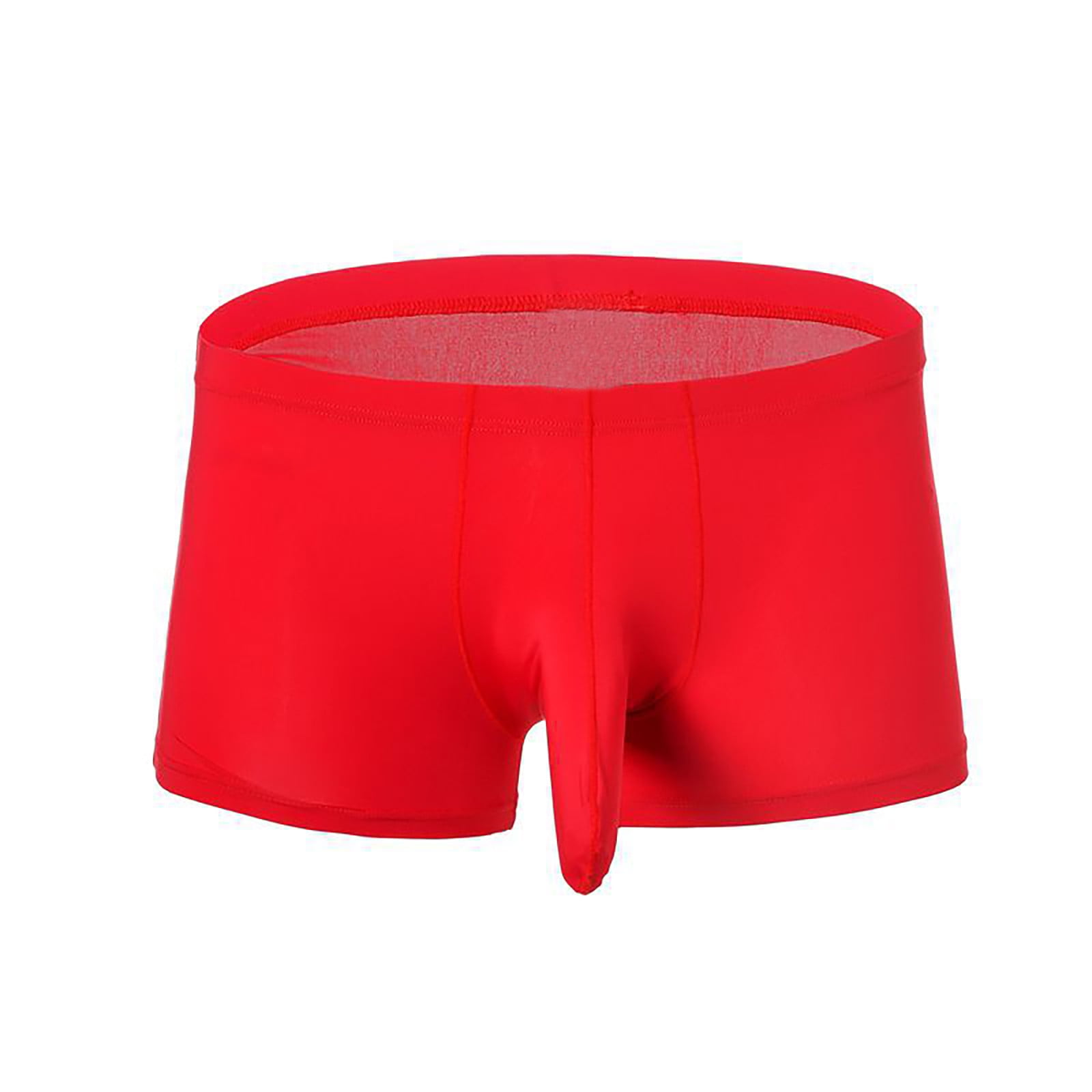 Naughtyhood Intimissimi Panties Men's Solid Briefs Fashion Underwear Personalized Mid-waist Hoop ...