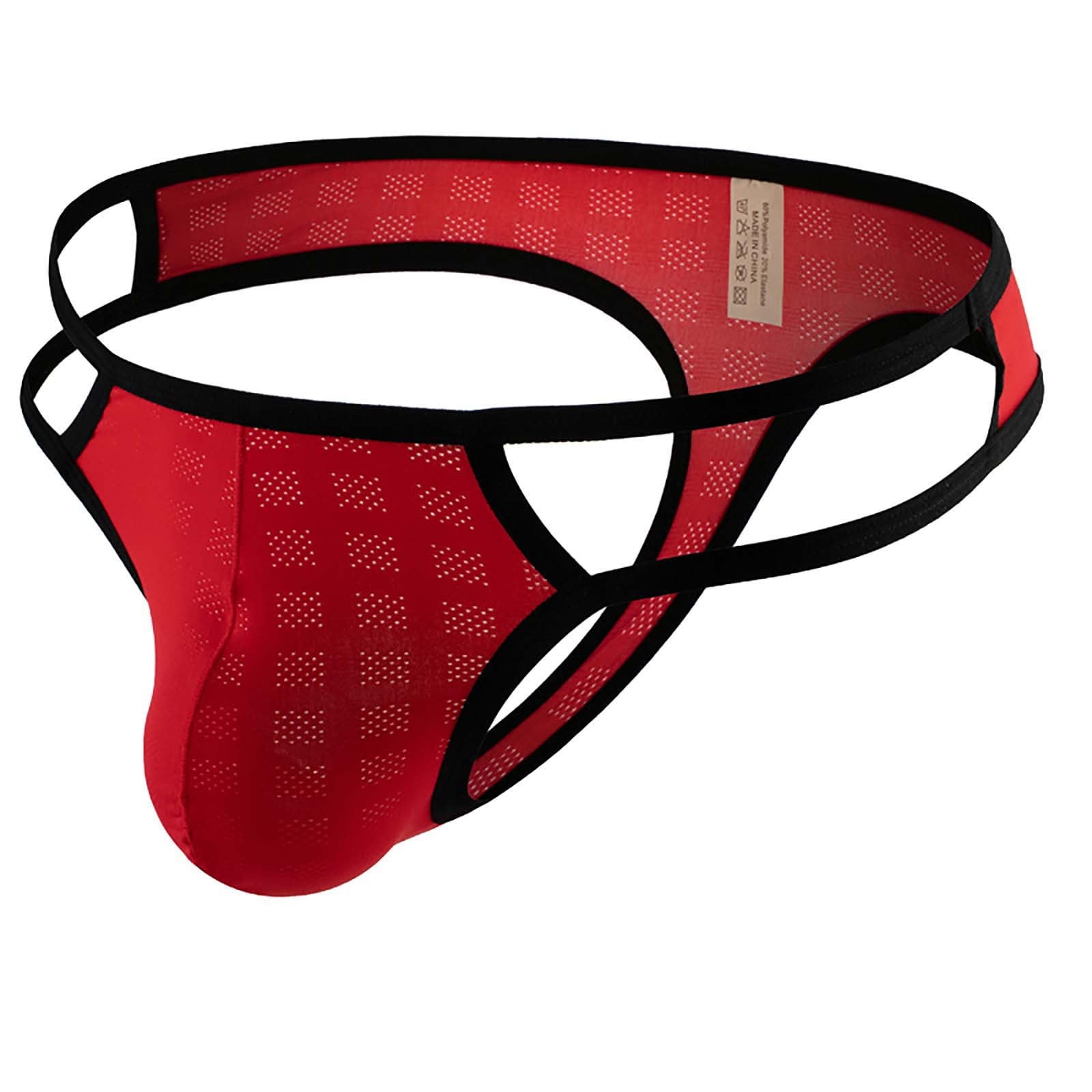 Naughtyhood Silk Underwear For Men Men Casual Fashion Solid Briefs