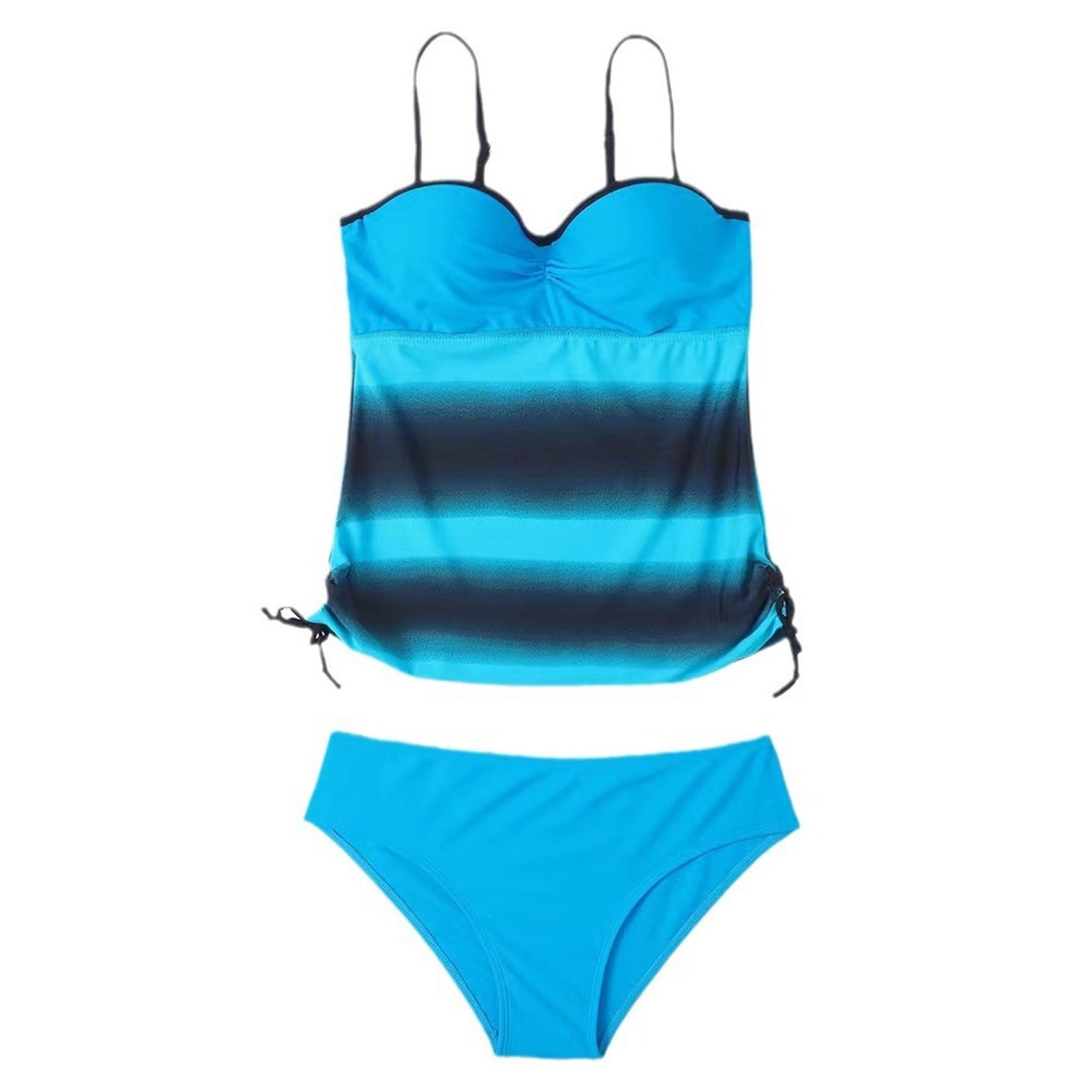 Naughtyhood Summer Bathing Suits for Women!Trendy Bikini Set Swimsuit Two-piece Steel Bracket ...