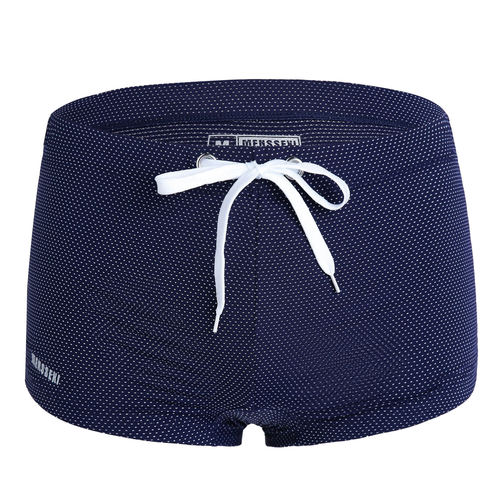 Naughtyhood Swimshorts Men's Swim Trunks Lanyard Low Waist Flat Corner ...