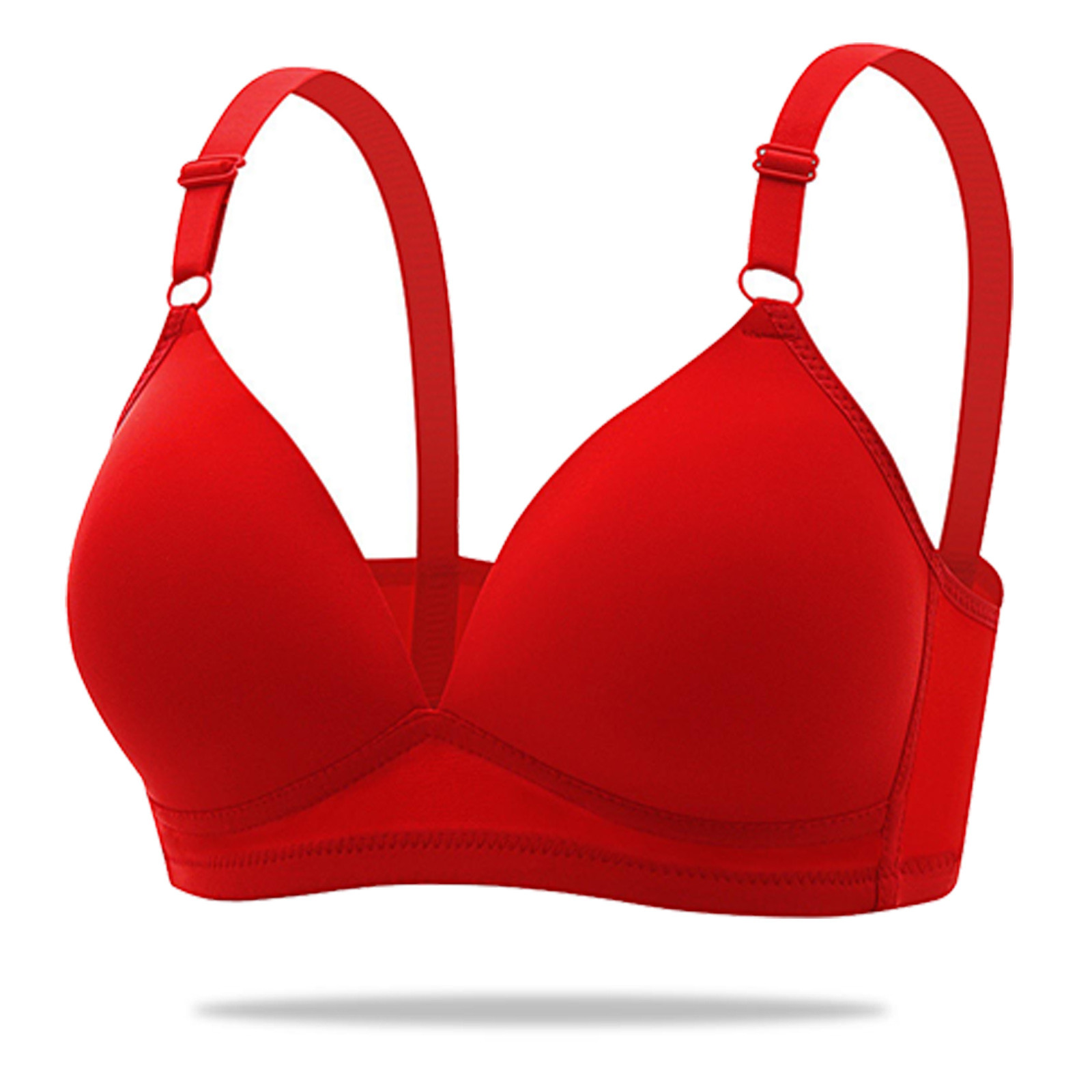 Naughtyhood Woman's Underwear FashionBra Deep V Underwire Wire Free ...