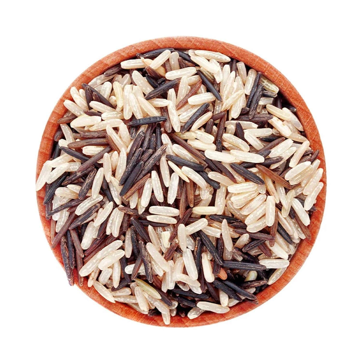 Naural Brown and Wild Rice Mix – Healhy Proein & Fiber Rich Brown Whie ...