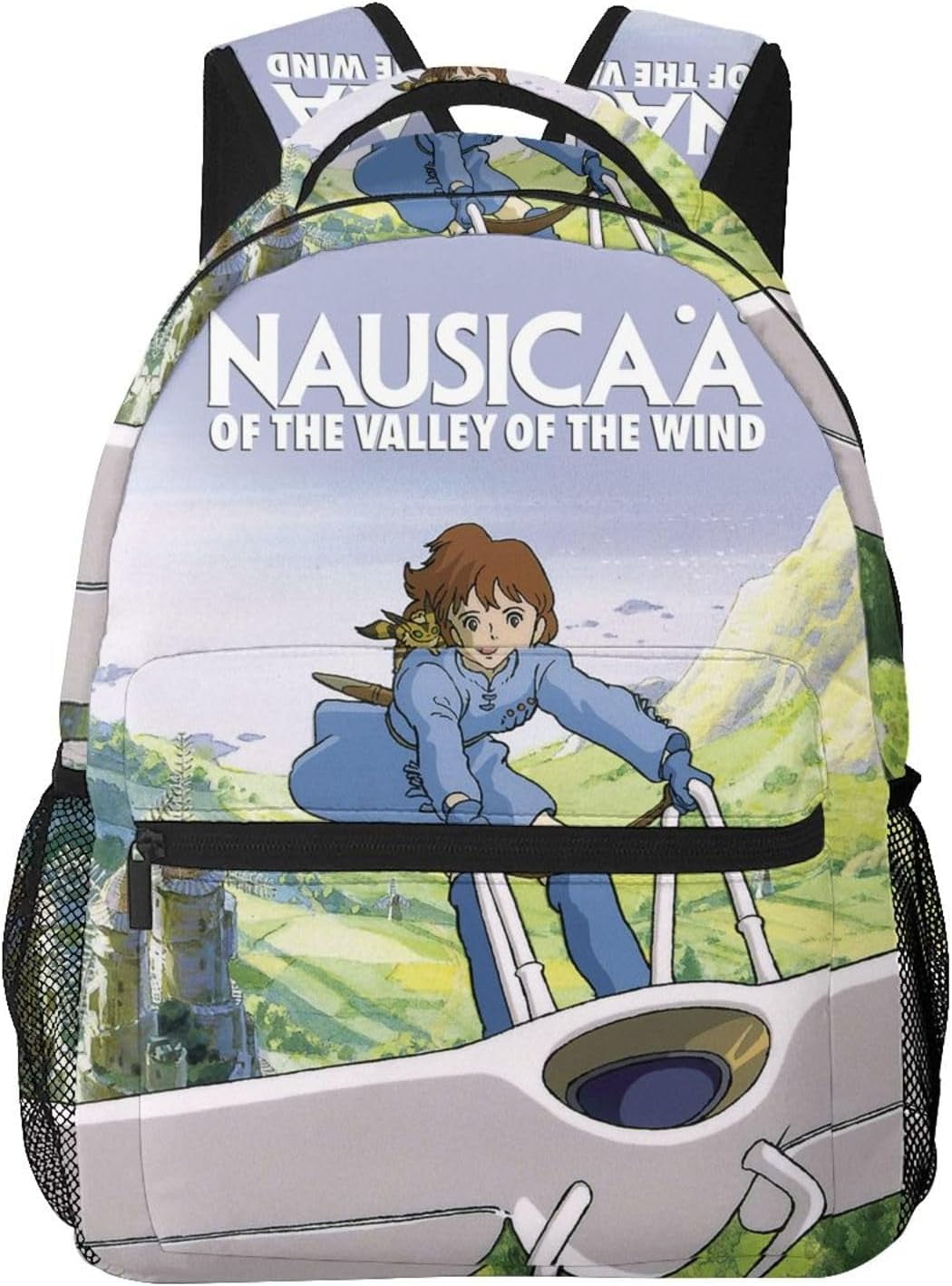 Nausicaa Cartoon of The Valley of The Wind Movies Backpack Laptop ...