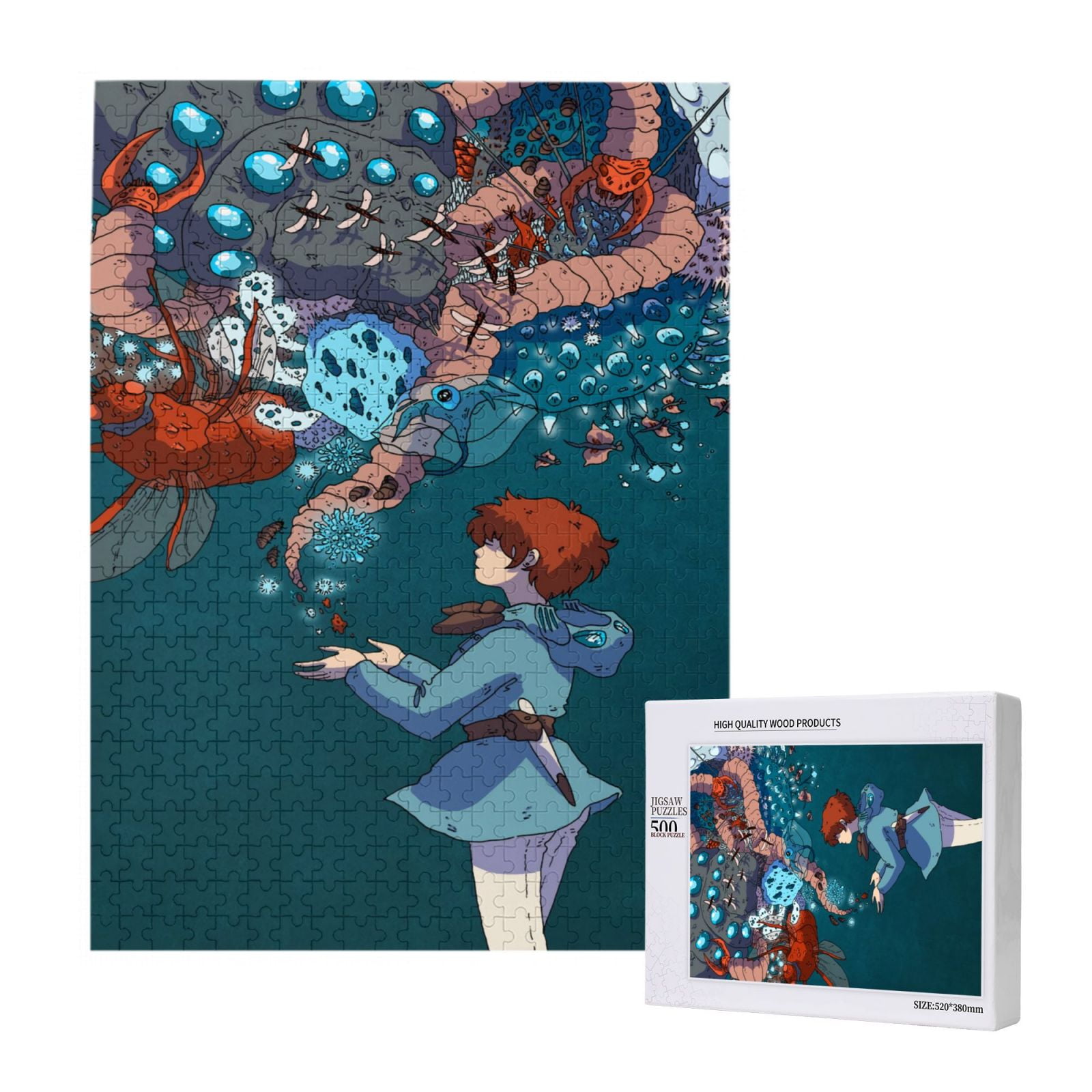 Nausicaa Of The Valley Of The Wind Jigsaw Puzzle 300 500 1000 Piece ...