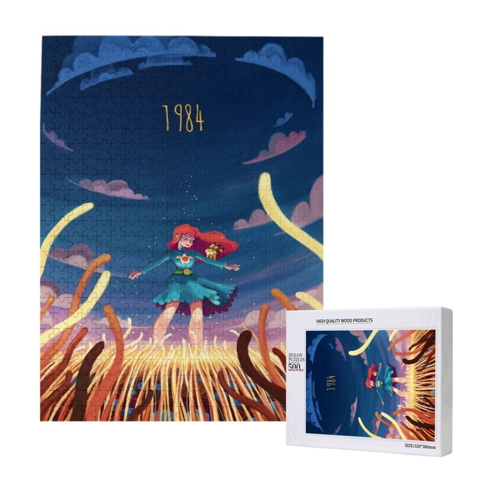 Nausicaa Of The Valley Of The Wind Jigsaw Puzzle 300 500 1000 Piece ...