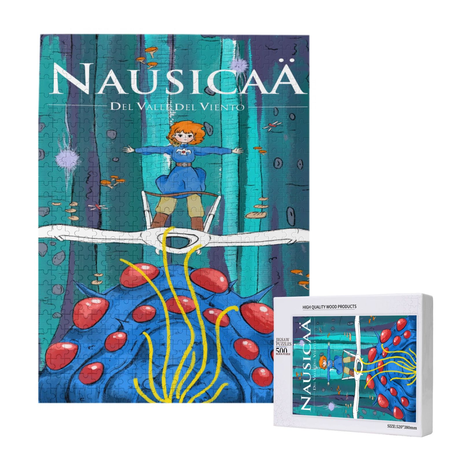 Nausicaa Of The Valley Of The Wind Jigsaw Puzzle 300 500 1000 Piece ...