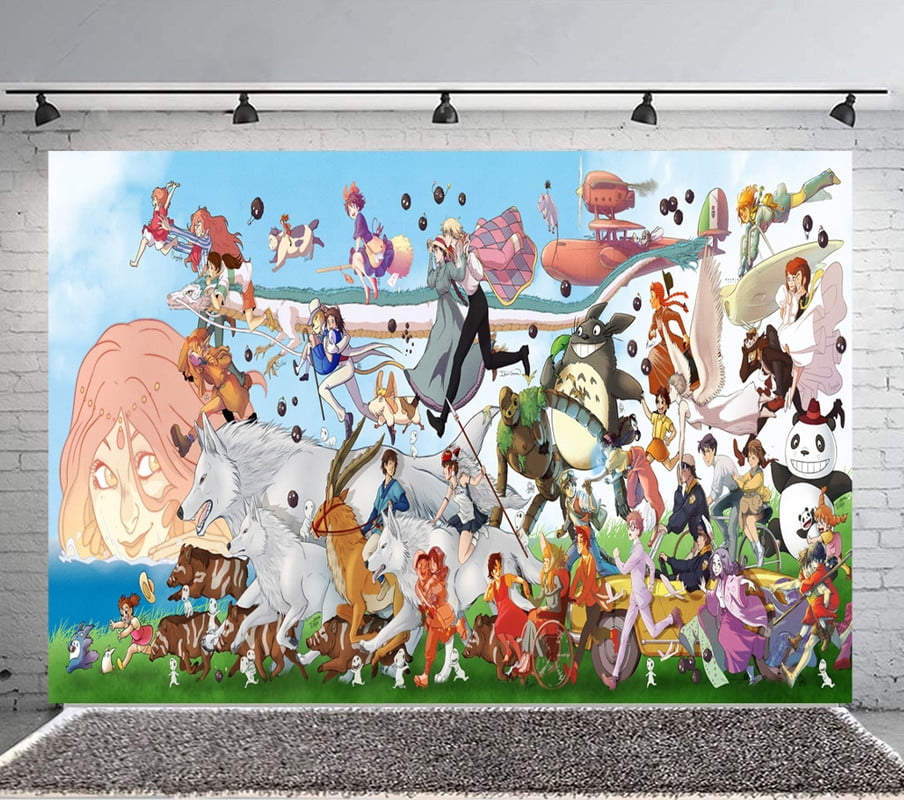 Nausicaa of the Valley of the Wind Backdrop Banner Party Supplies ...