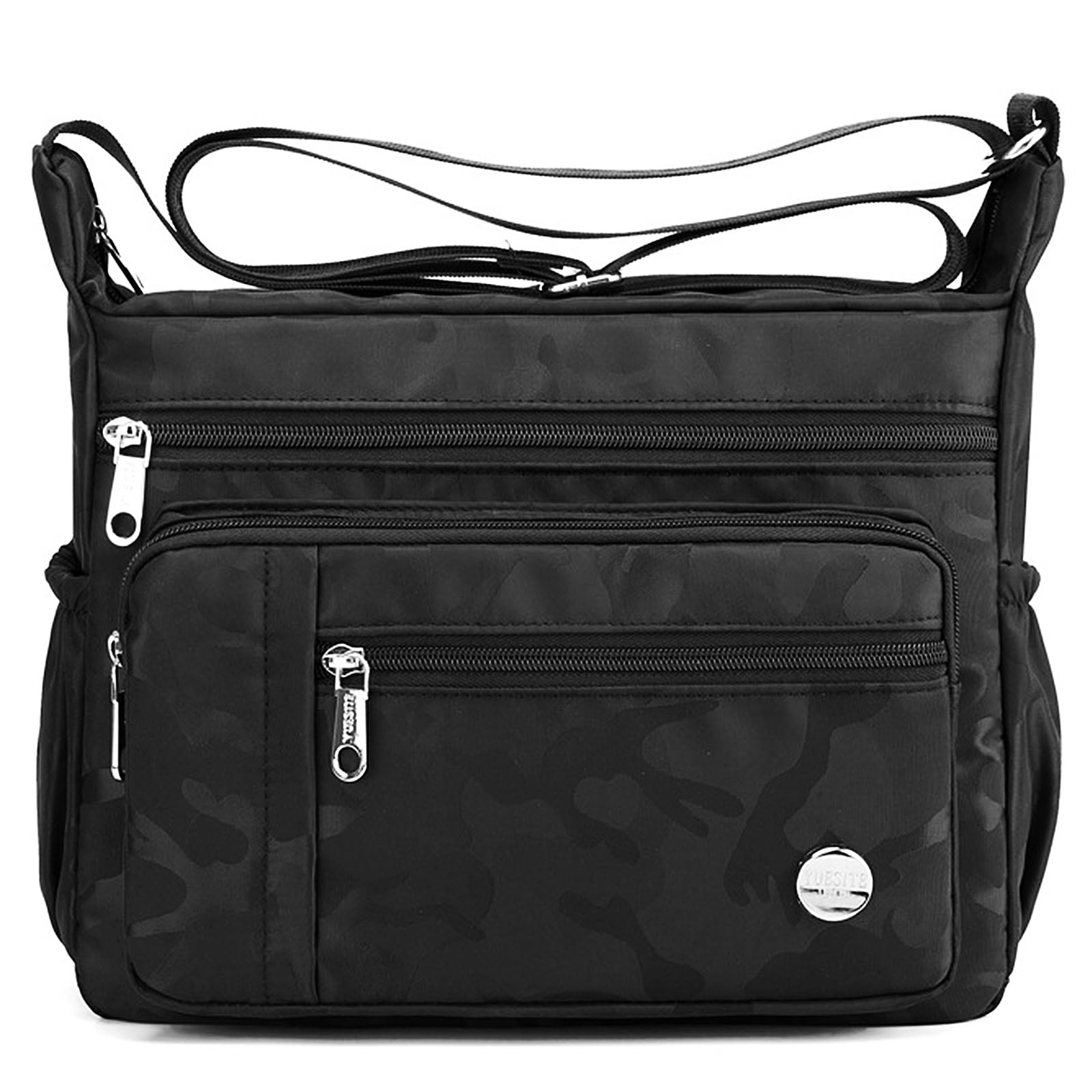 Nausy Women Camo Shoulder Handbag, Waterproof Lightweight Nylon Tote ...