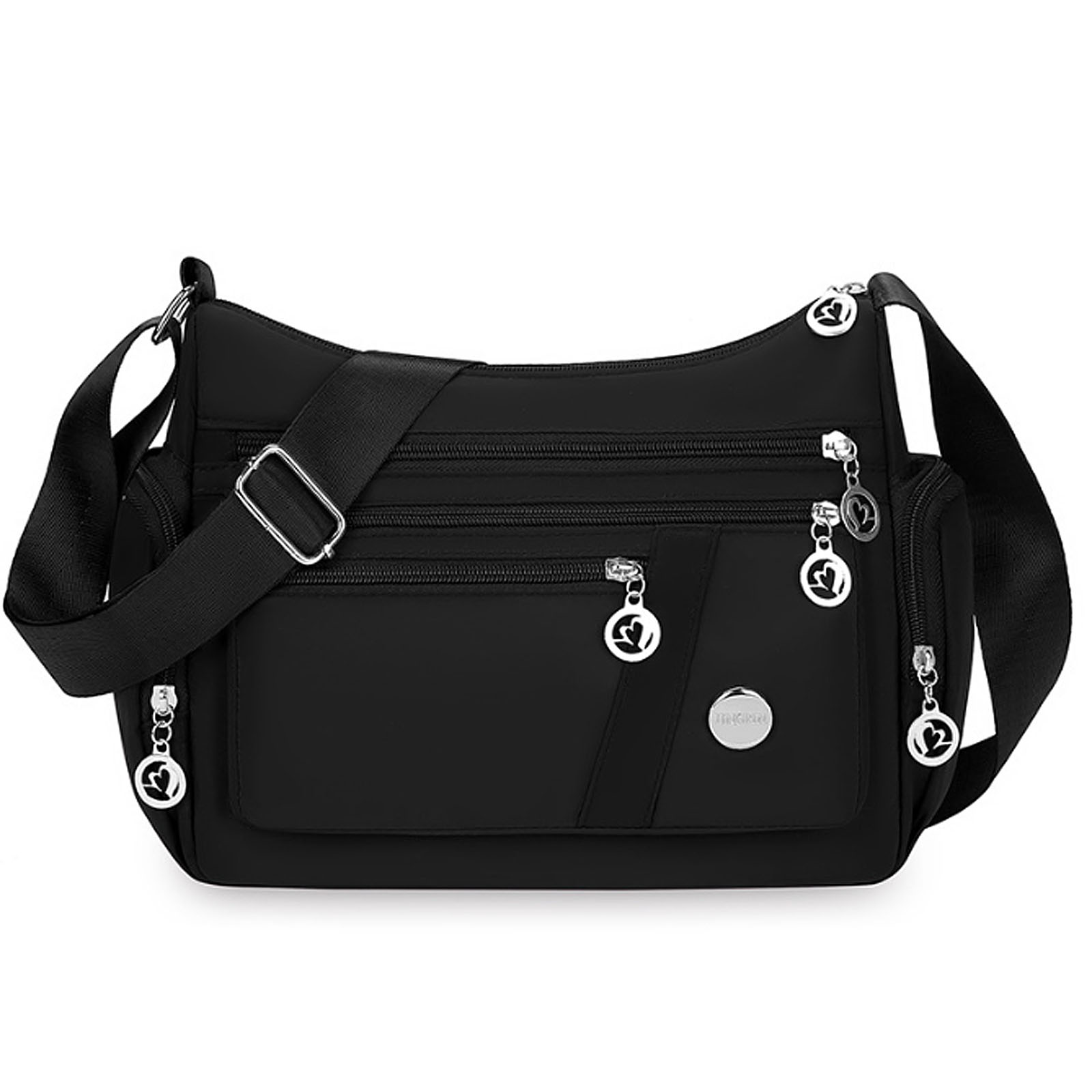 BadPiggies Women's Waterproof Nylon Crossboby Shoulder Bag Casual ...