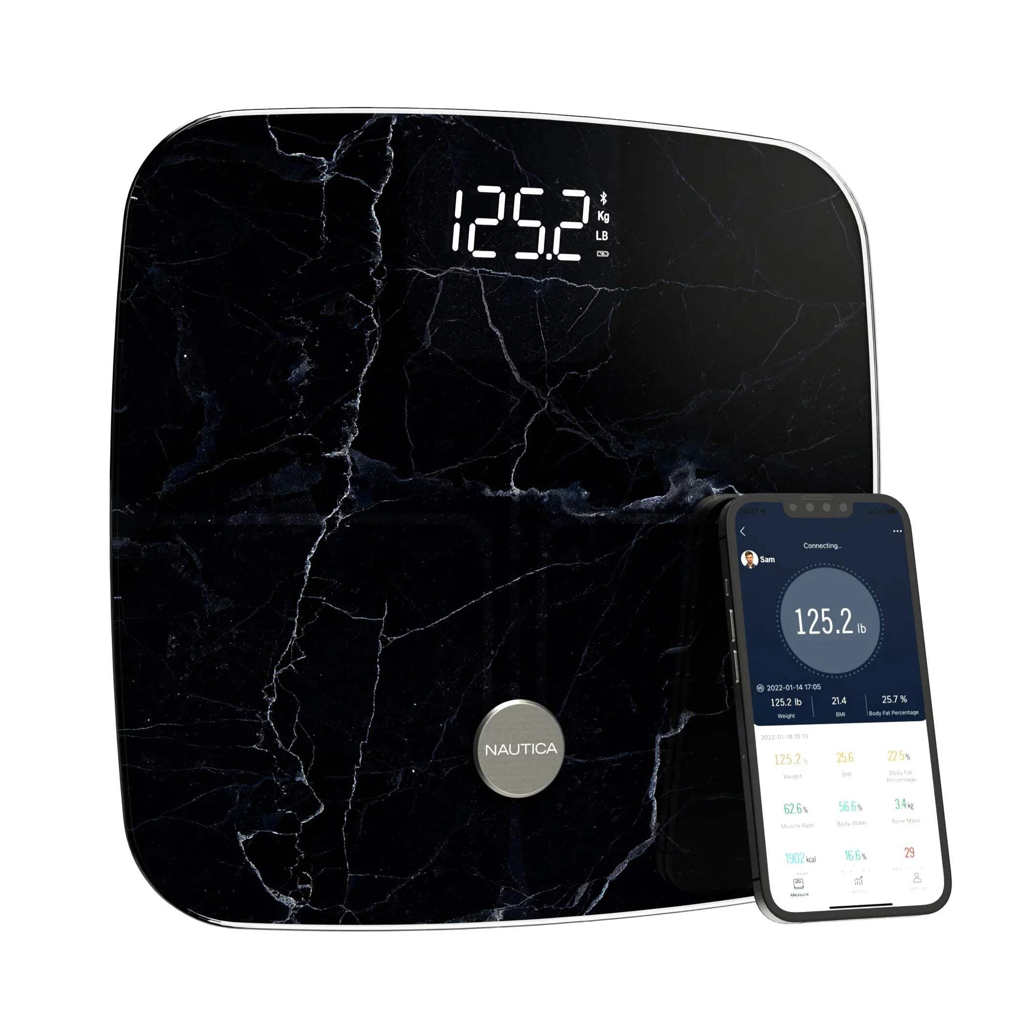 Nautica Body Tracker Plus – 12 Body Metrics, Advanced ITO Technology ...