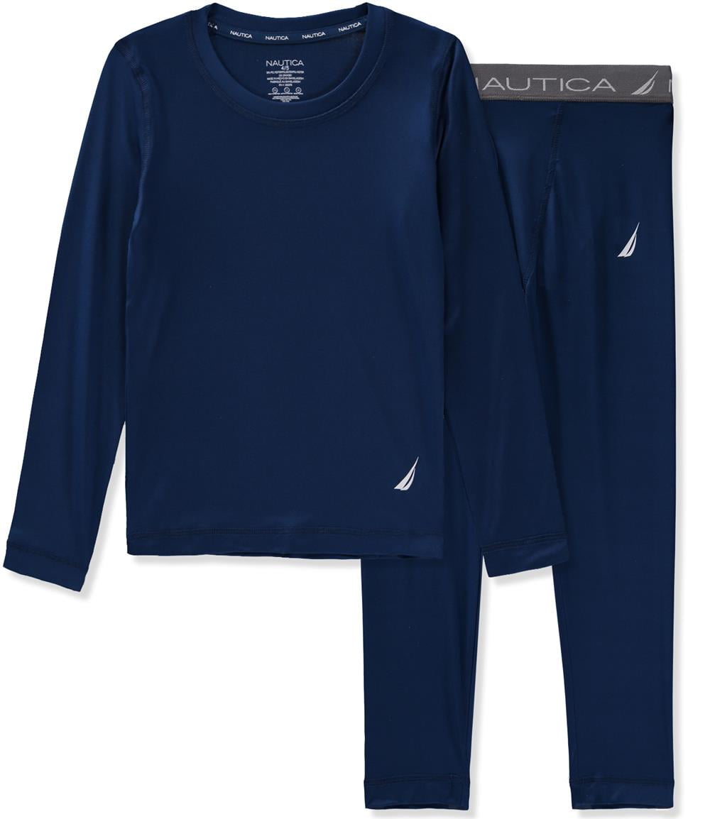 Nautica Boys 4-18 Long Sleeve Thermal Base Layer Set - Walmart.com