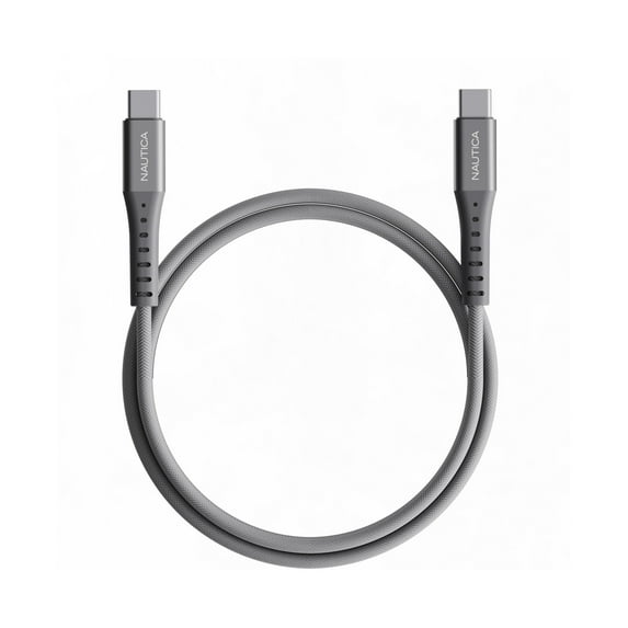 Nautica CB500 USB-C To USB-C Braided Cable - 65W Power Delivery ...