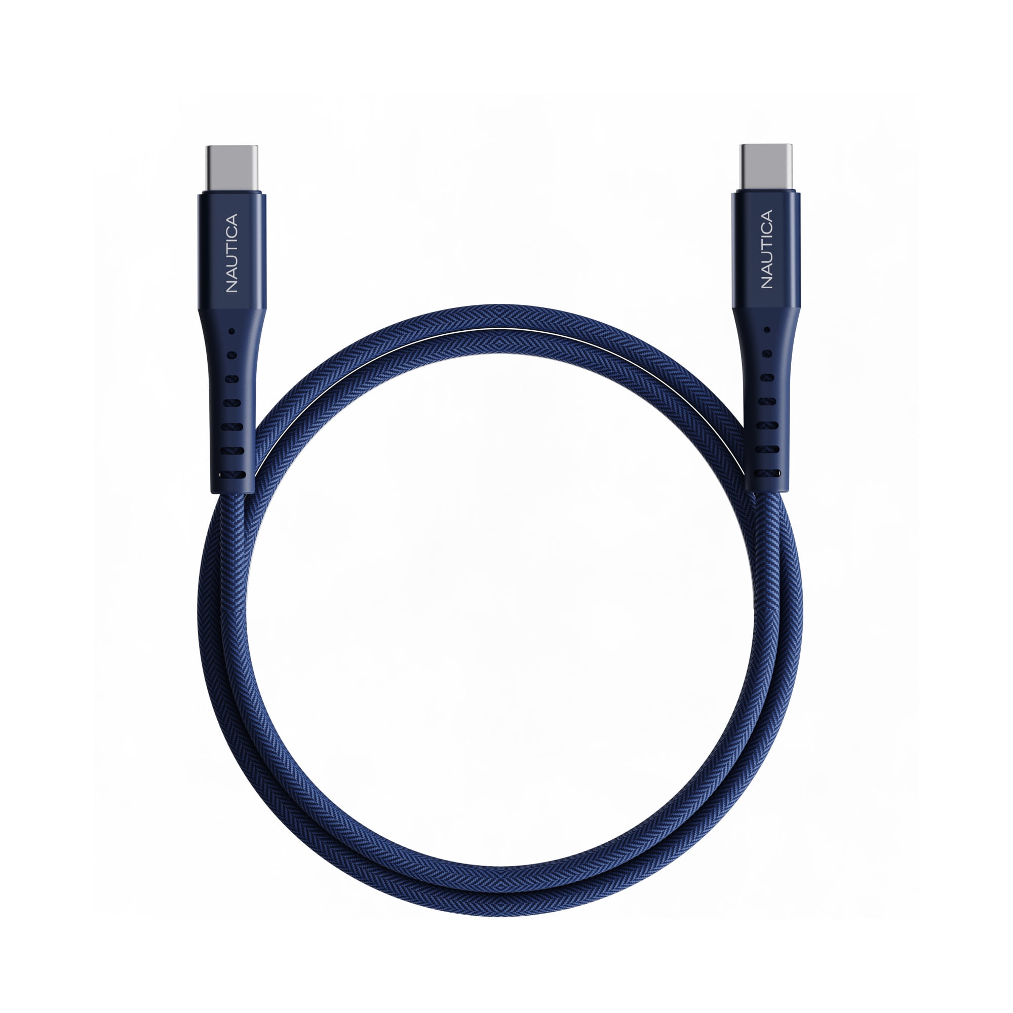 Nautica CB500 USB-C To USB-C Braided Cable - 65W Power Delivery ...