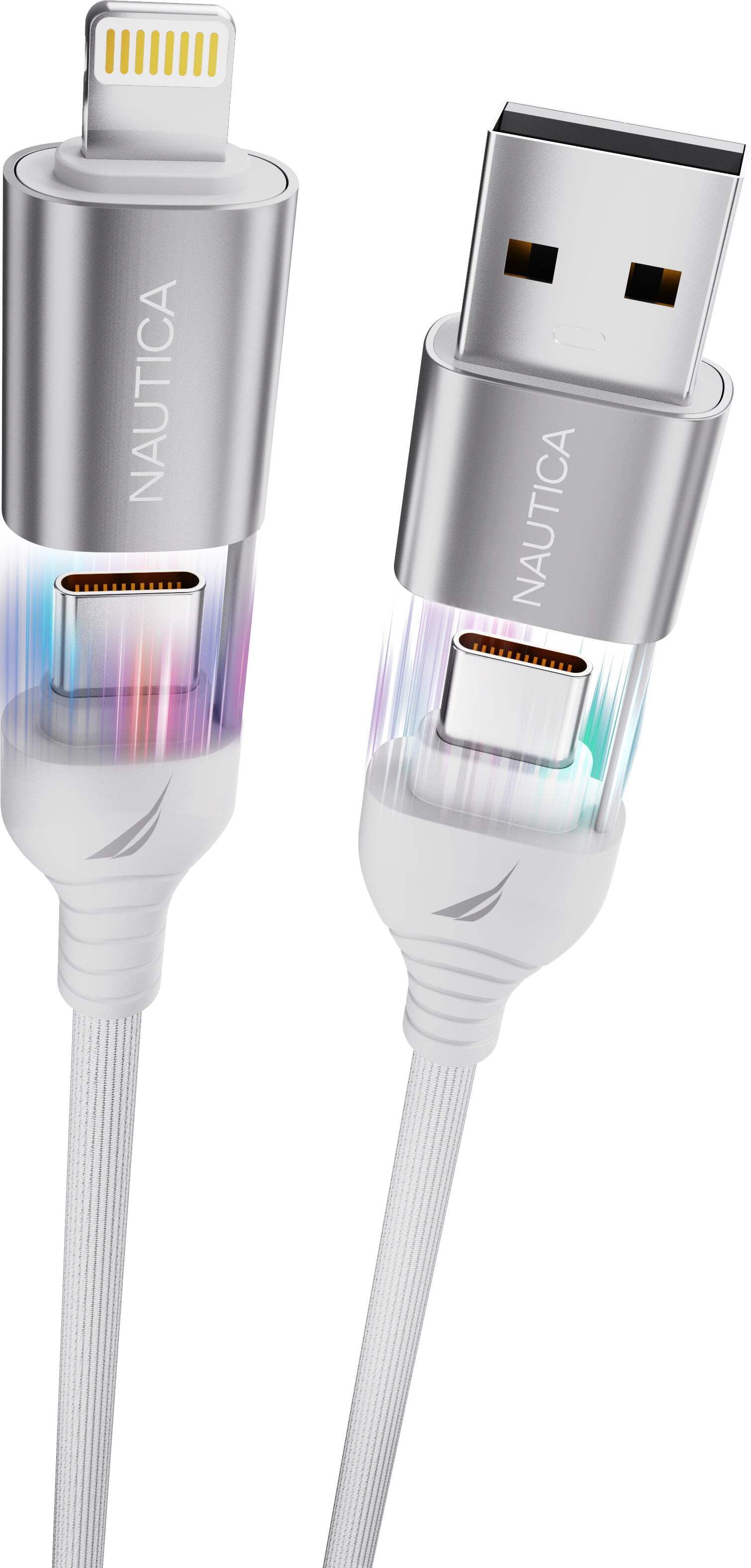 Nautica Multi Port Cable Urban CB405 ( 4In1 ) (100W) - Walmart.com