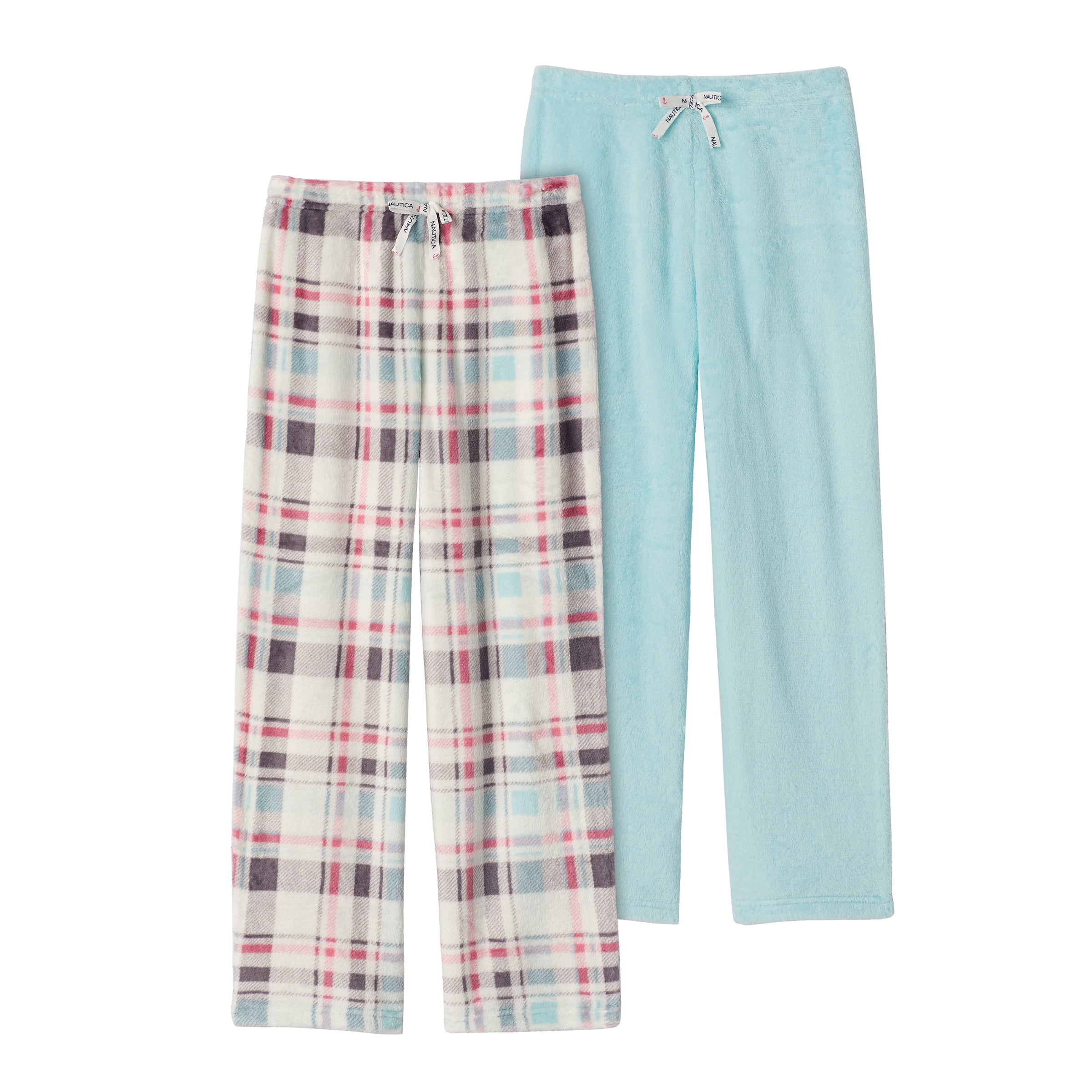 Nautica Girls Pajama Pants | Soft Brushed Micro Sleepwear 2 Pack ...