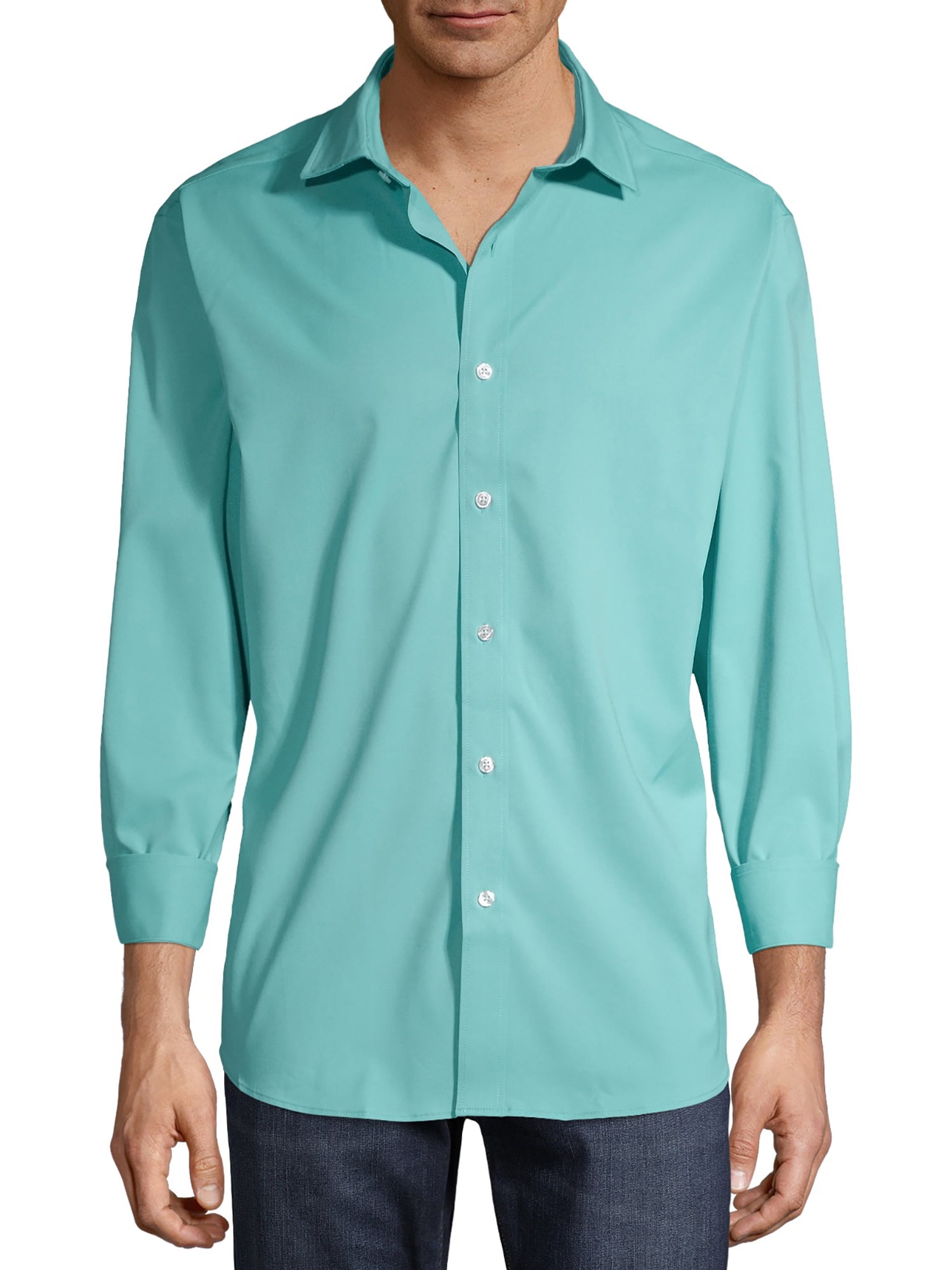 Nautica Men's Dress Shirt (Without Pocket) - Walmart.com
