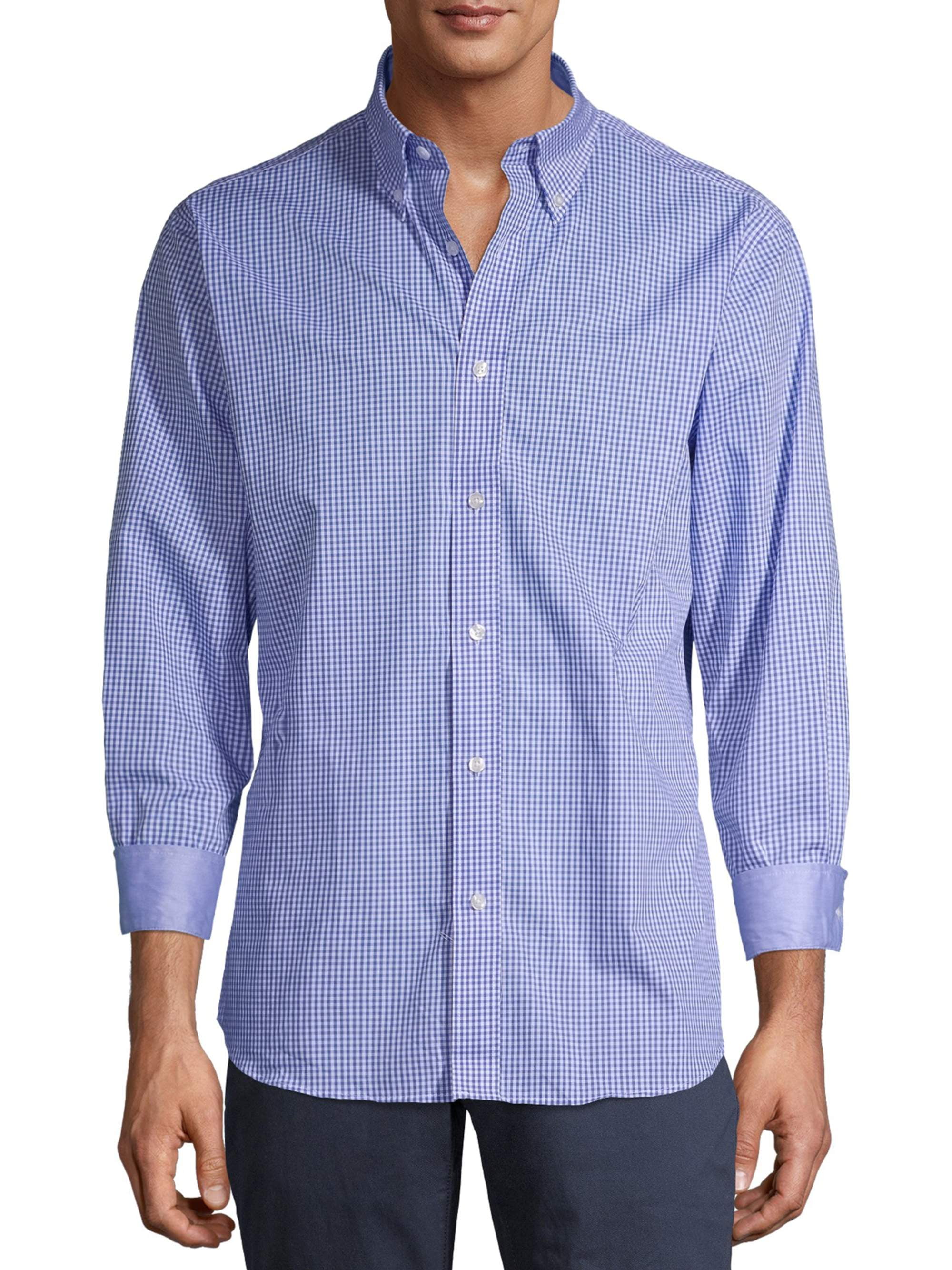 Nautica Men's Dress Shirt (Without Pocket) - Walmart.com
