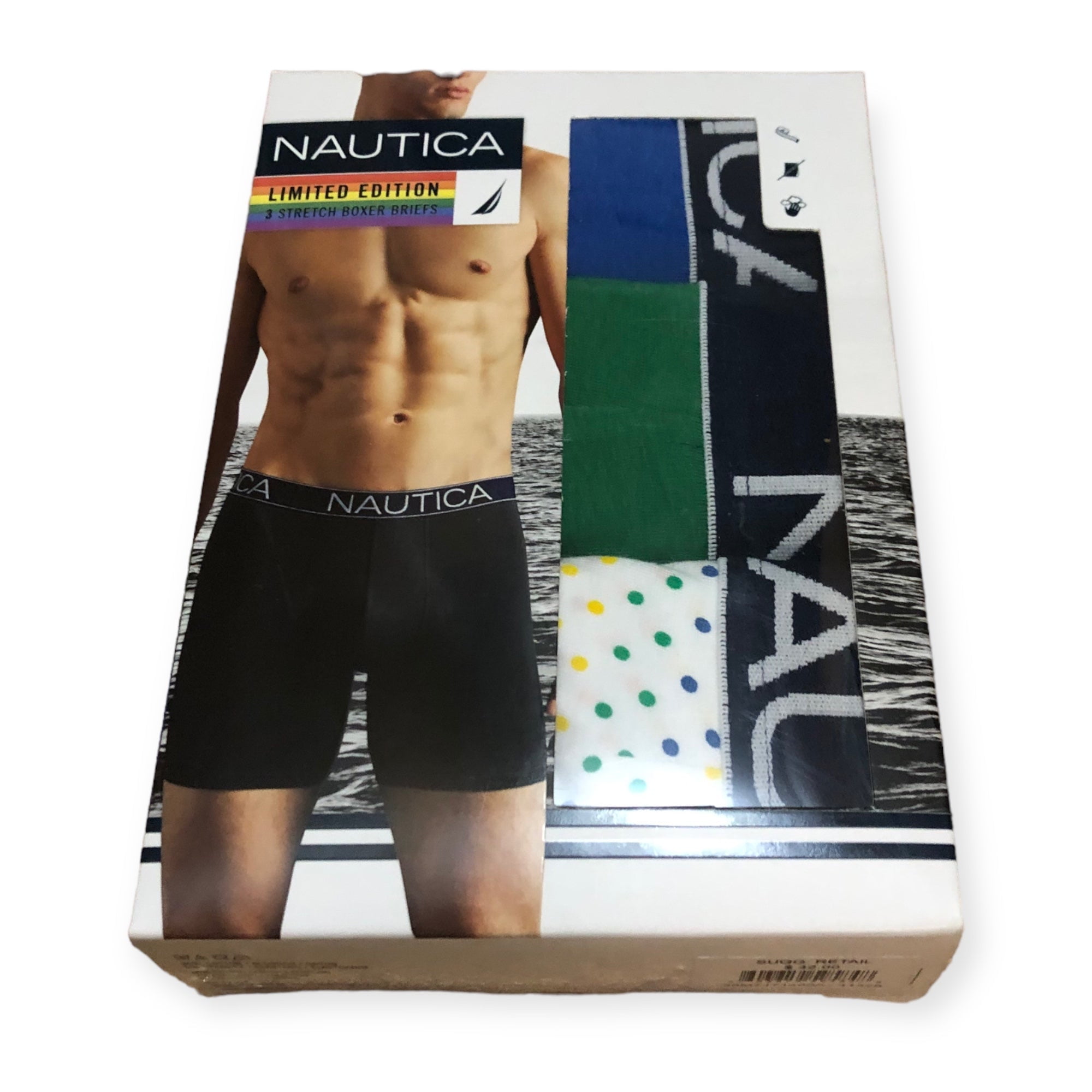 Nautica Men's Limited Edition Stretch Boxer Briefs (3 Pairs) - Walmart.com
