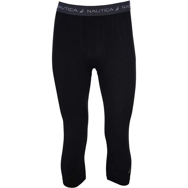Nautica Mens 3 4 Compression Pants Dry Cool Sports Baselayer Running