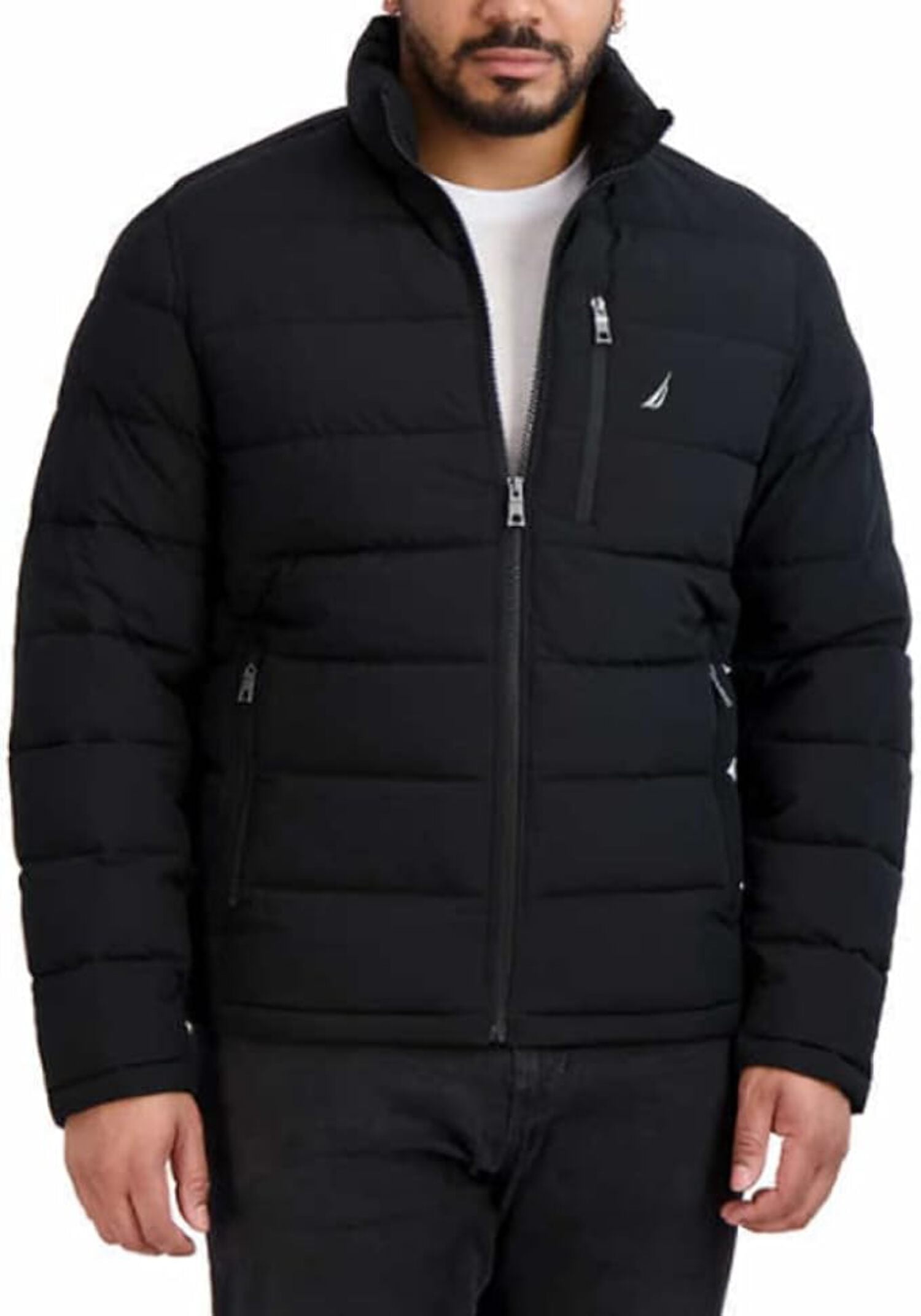 Nautica Mens Quilted Puffer Jacket - Walmart.com