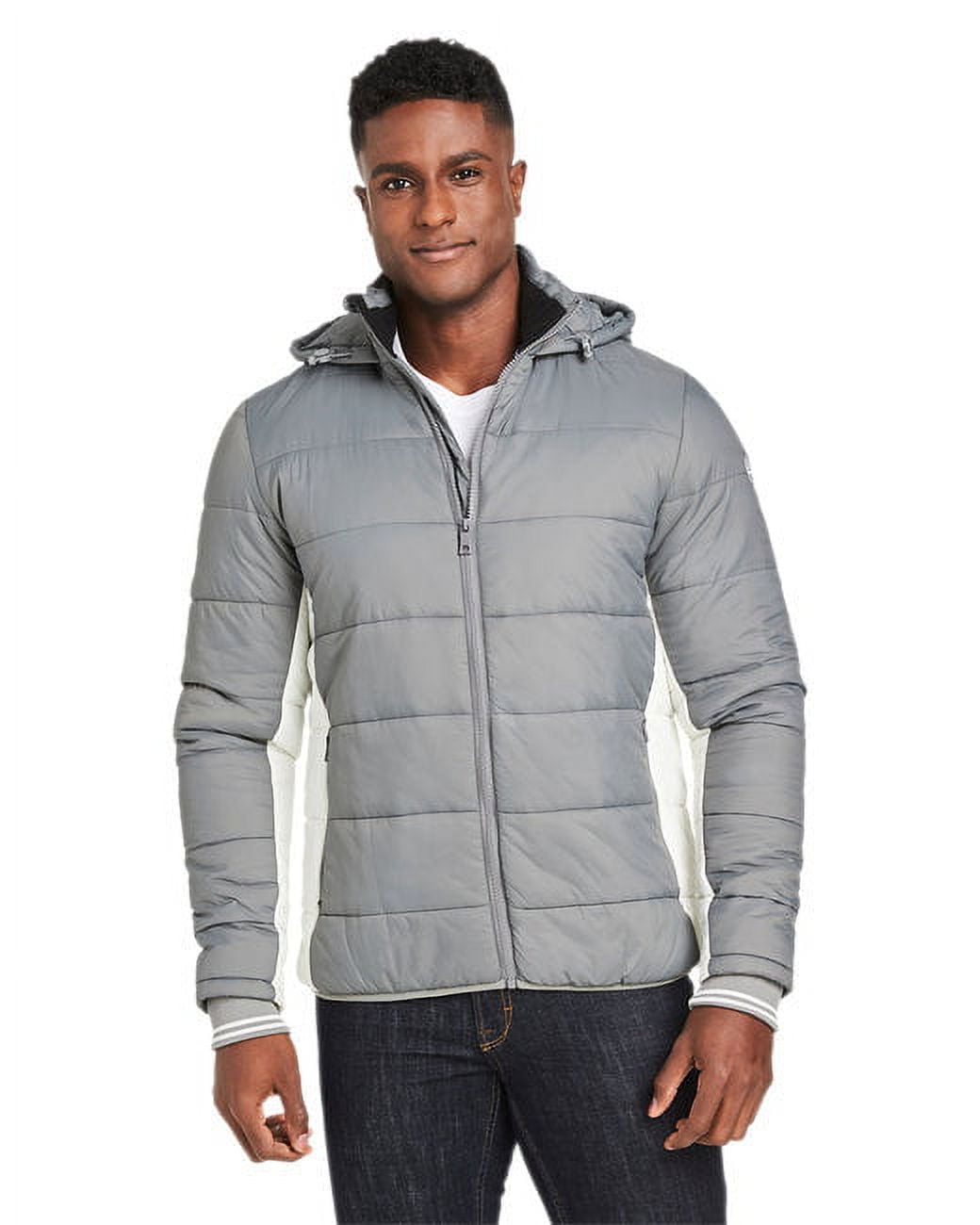 Nautica N17186 Men's Nautical Mile Puffer Packable Jacket - Walmart.com