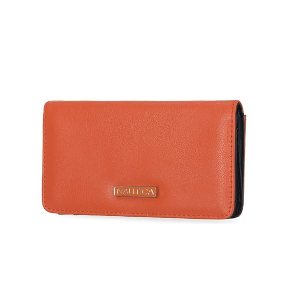 Nautica Seaside Slim RFID Womens Wallet, Credit Card Holder with Coin ...