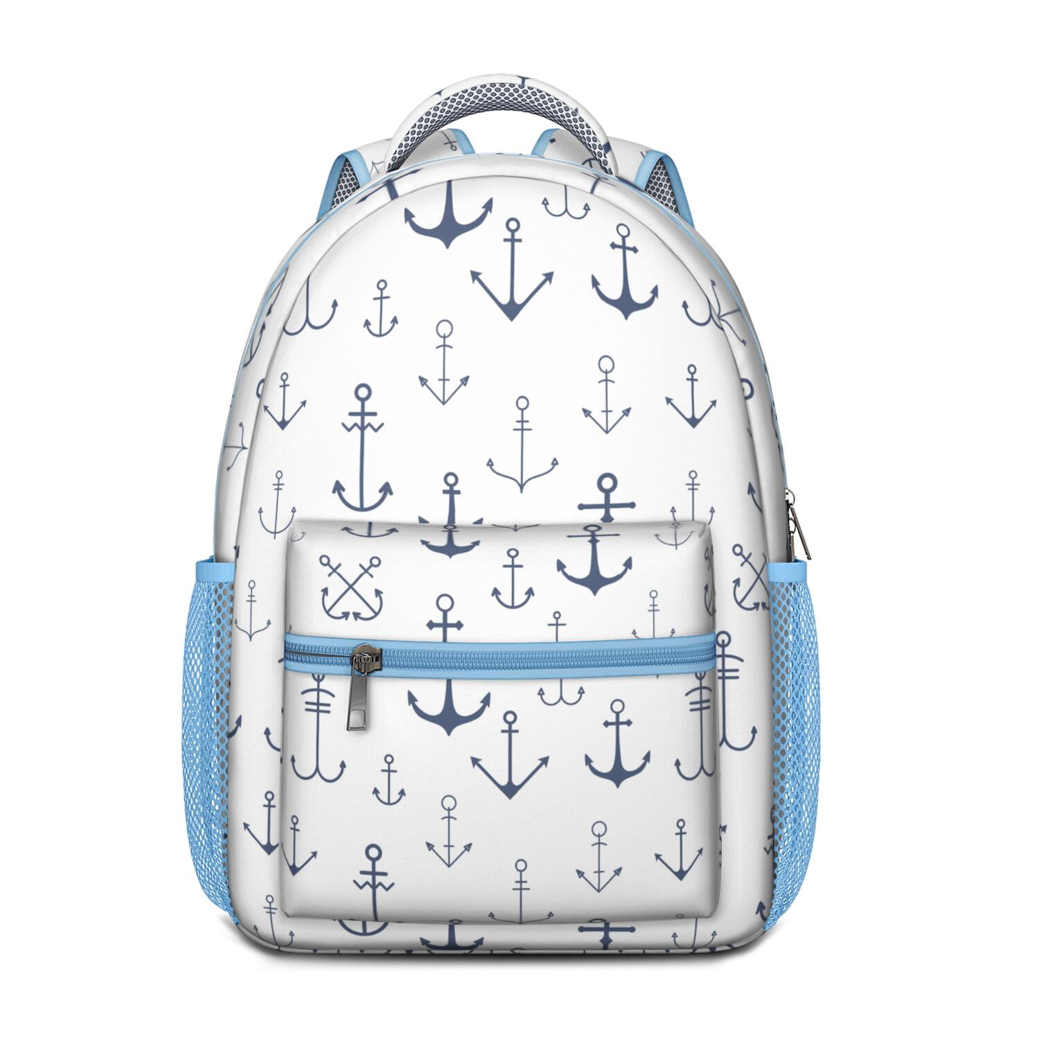 Nautical Anchor Boat Lunch Bag – Sea Seaside Coastal Marine Waves Ocean ...
