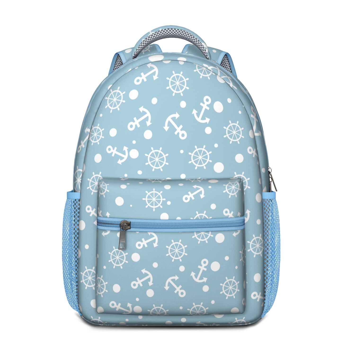 Nautical Anchor Boat Lunch Bag – Sea Seaside Coastal Marine Waves Ocean ...