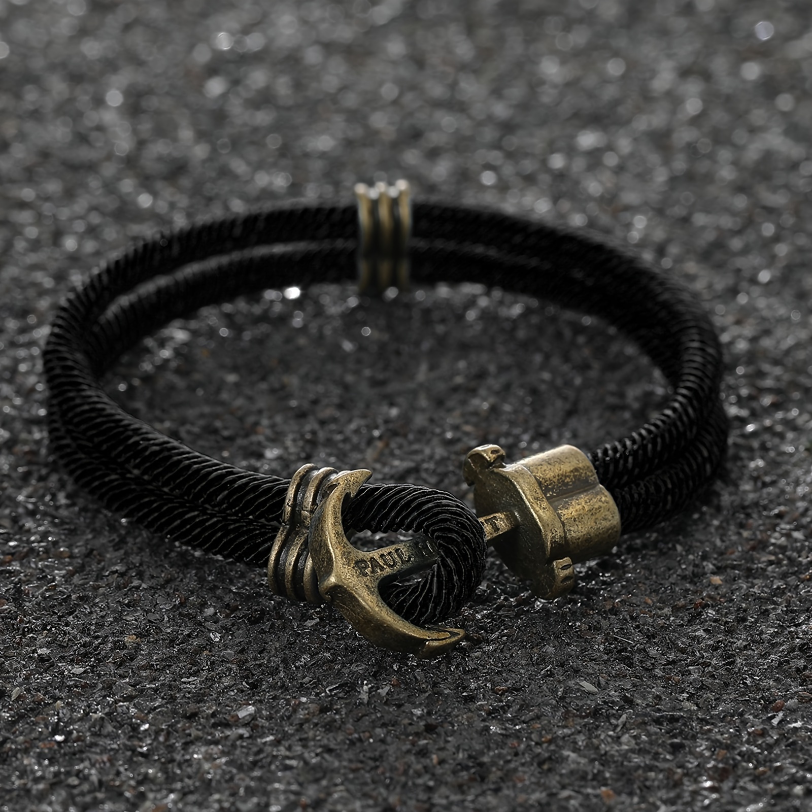 Nautical Anchor Bracelet - Handcrafted Durable Braided Rope, Bohemian ...