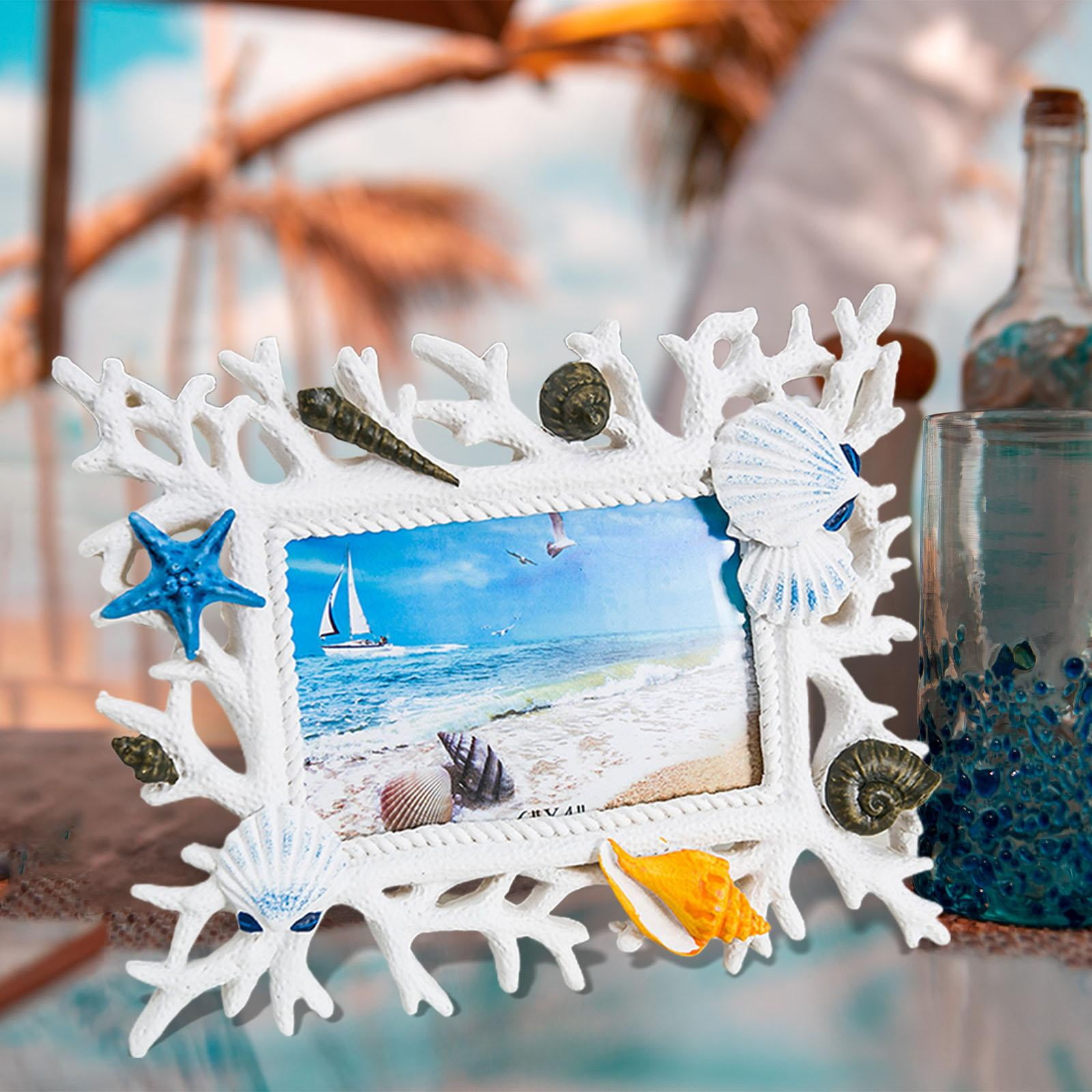 Nautical Beach Themed Mediterranean Photo Frame, Picture Holder ...