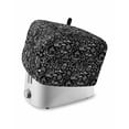 Nautical Black Toaster Cover 2 Slice, Small Kitchen Appliance Covers ...