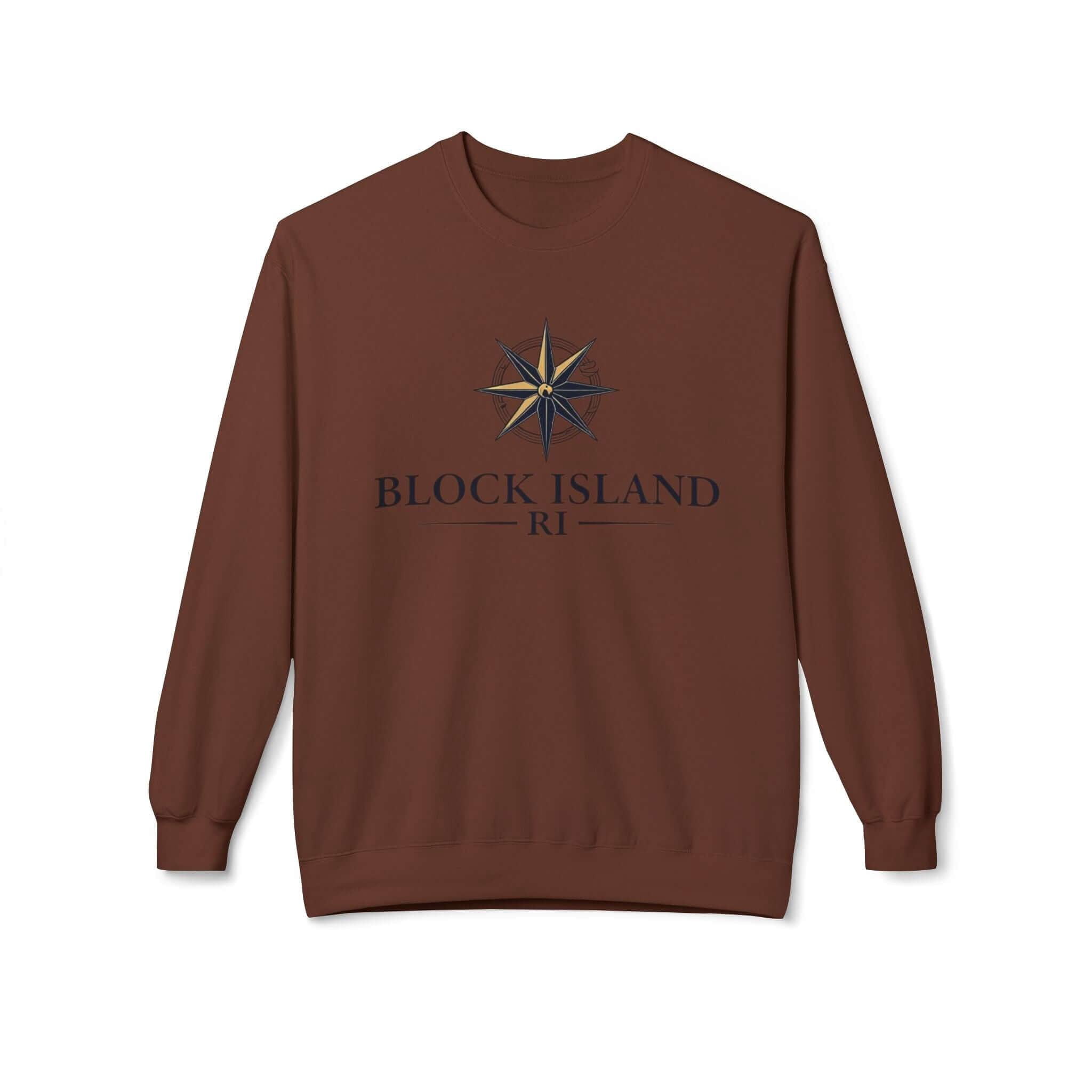 Nautical Block Island, RI Sweatshirt for Coastal Living - Walmart.com