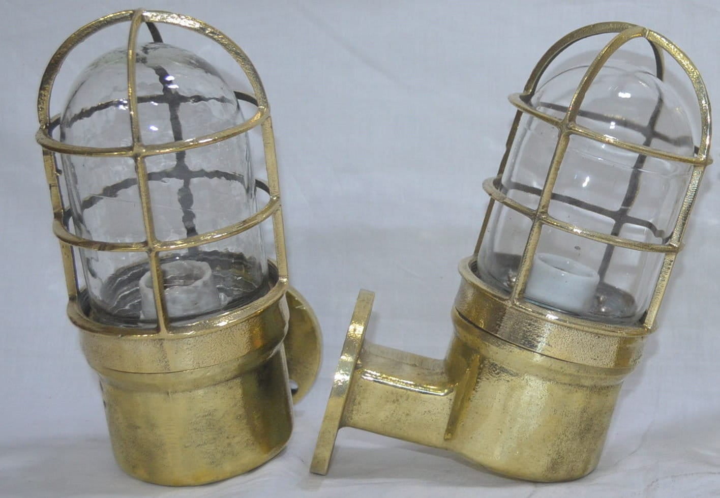 Nautical Brass Wall Mount Bulkhead Light - Walmart.com