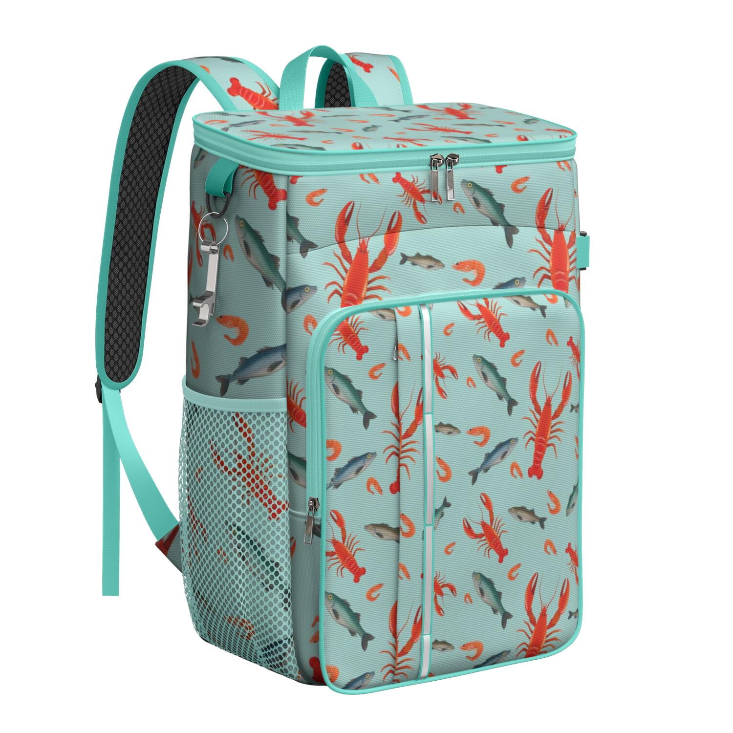 Nautical & Coastal Lobster Cooler Backpack - 20L High-Capacity ...
