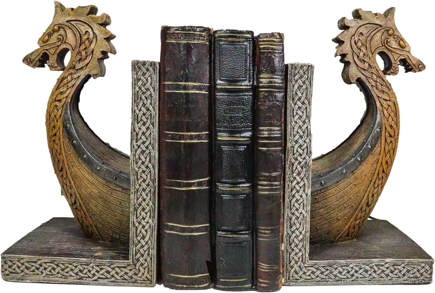 Nautical Coastal Sea Kingdom Scandinavian Dragon Longship Prow Ship ...